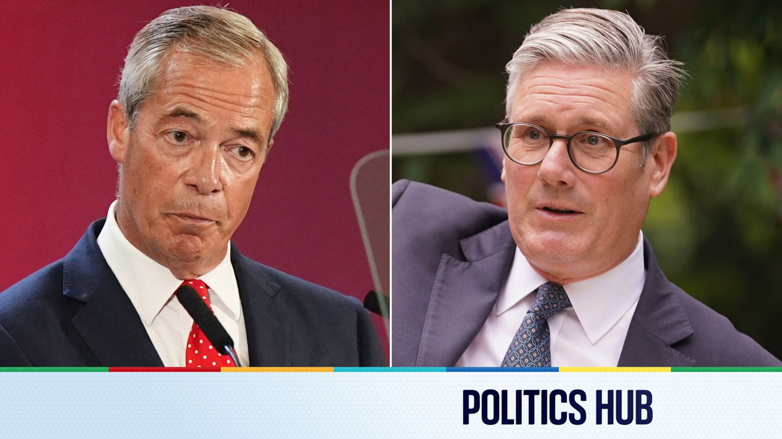 Politics latest: Starmer 'angry' about Farage's language on migrant ...