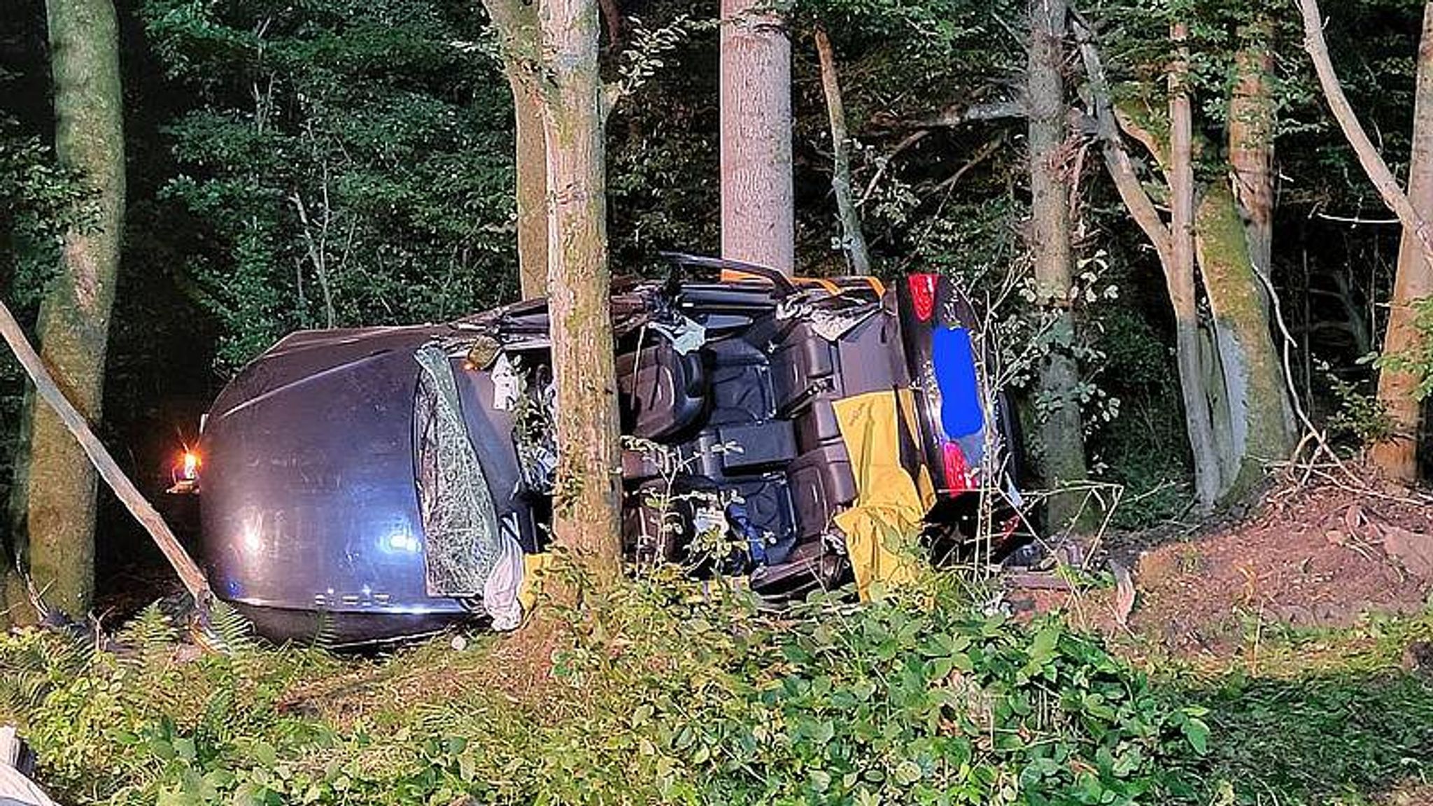 Two married couples found dead in British car after crash in Germany ...