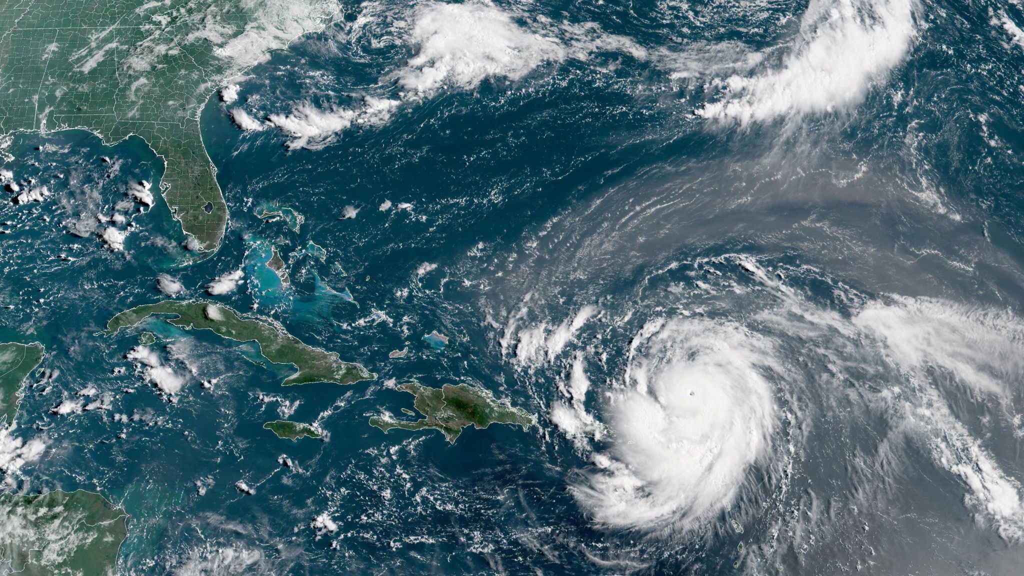 Hurricane Erin reaches wind speeds of up to 160mph near Caribbean ...