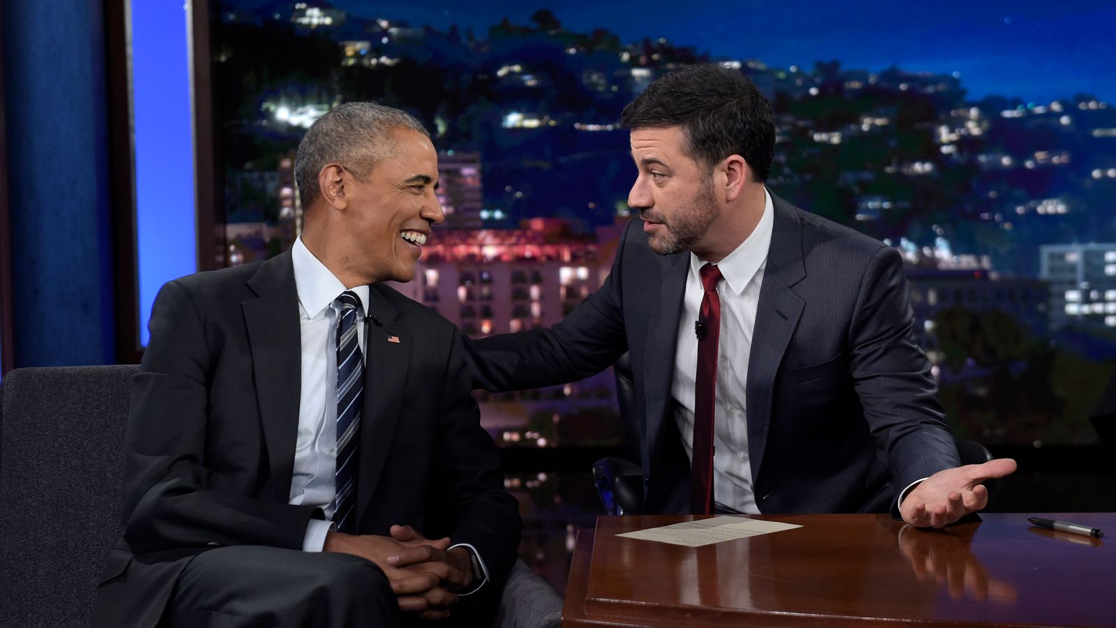 Kimmel 'fired for lack of talent', Trump says, as Obama decries ...