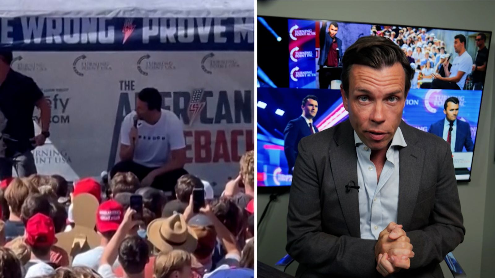 Who was slain Conservative 'icon' and Trump ally Charlie Kirk? | US News | Sky News