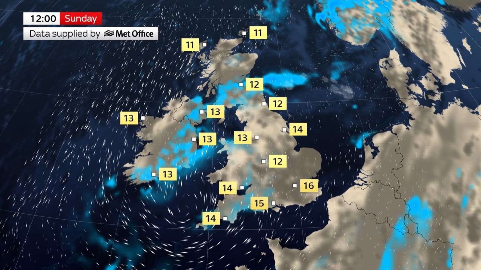 UK weather: Yellow warnings issued as rain set to batter parts of UK ...
