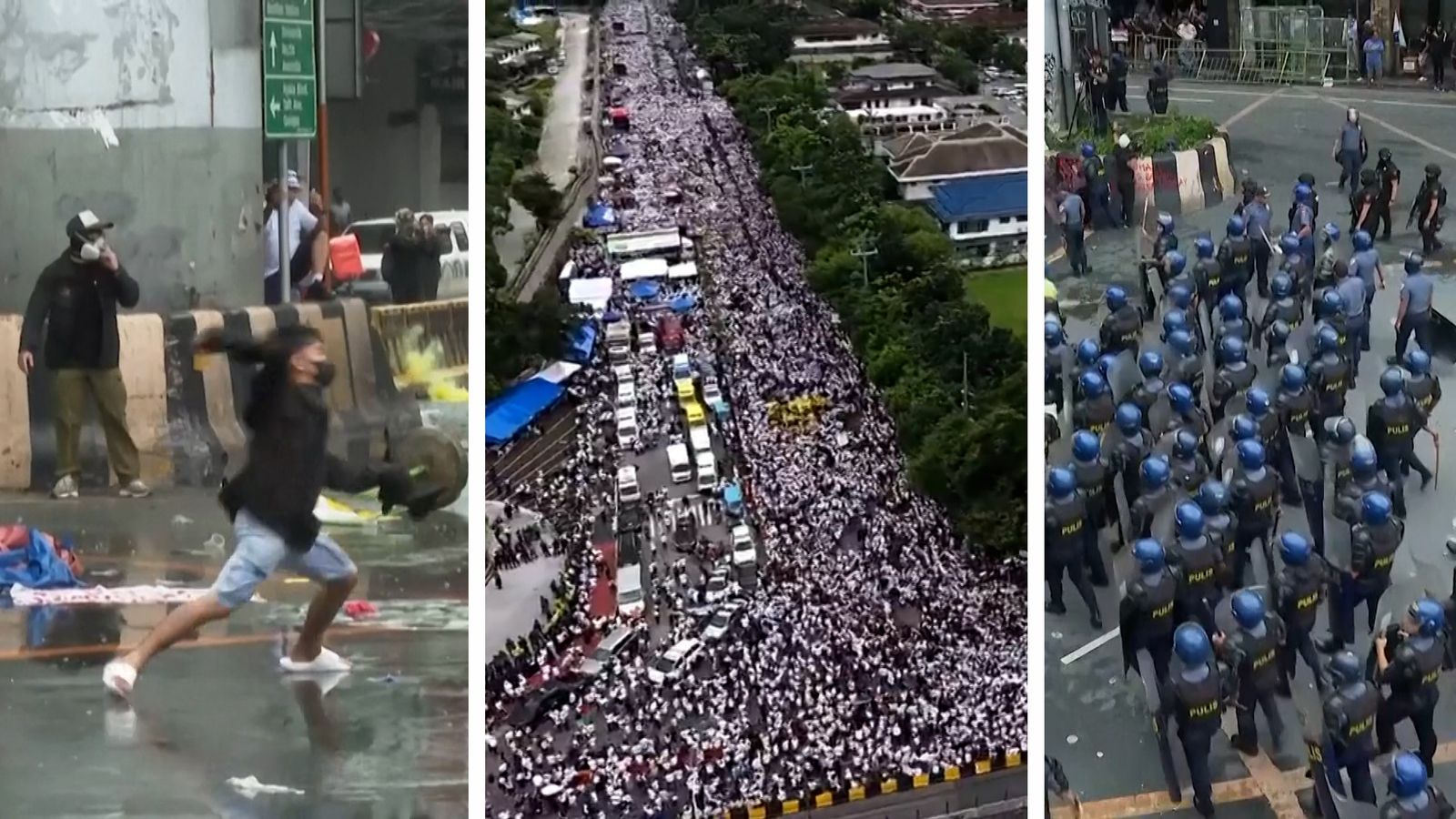 Philippines: tens of thousands protest against government corruption ...