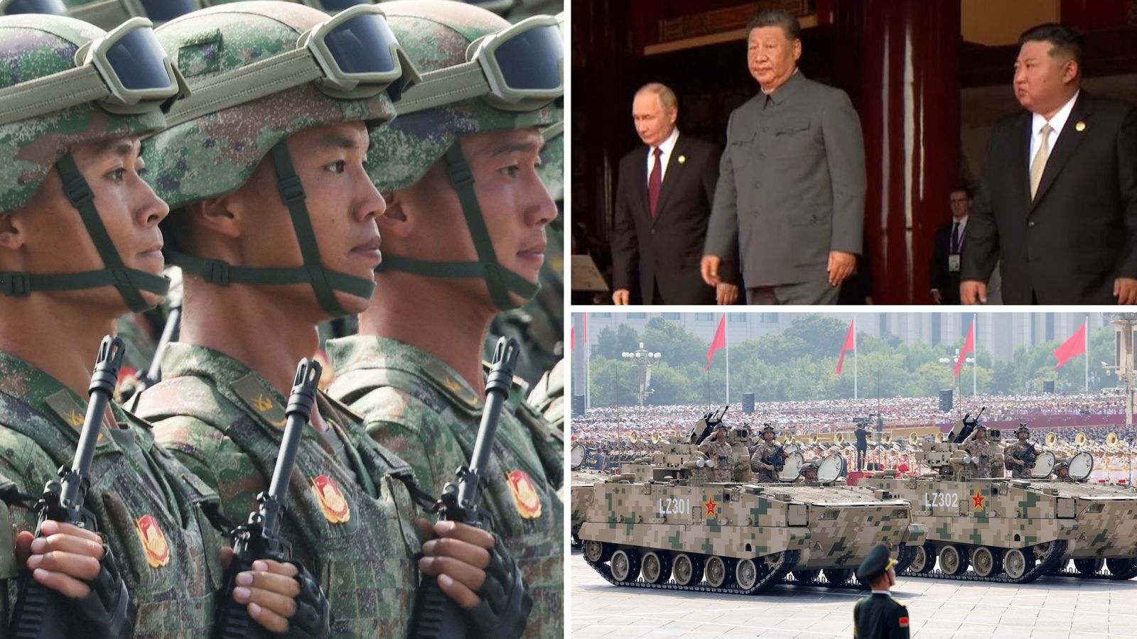 China summit latest: Xi, Putin and Kim unite at Beijing's biggest ever ...