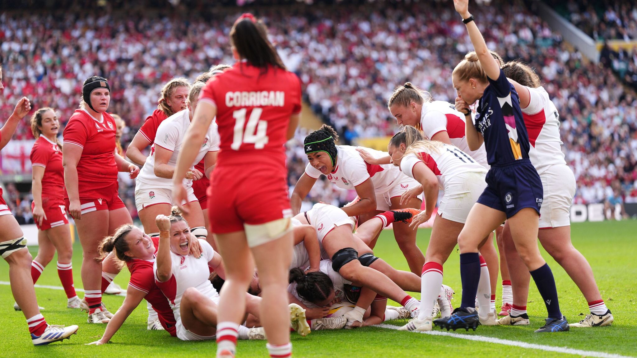 England crowned Women's Rugby World Cup champions after emphatic win ...