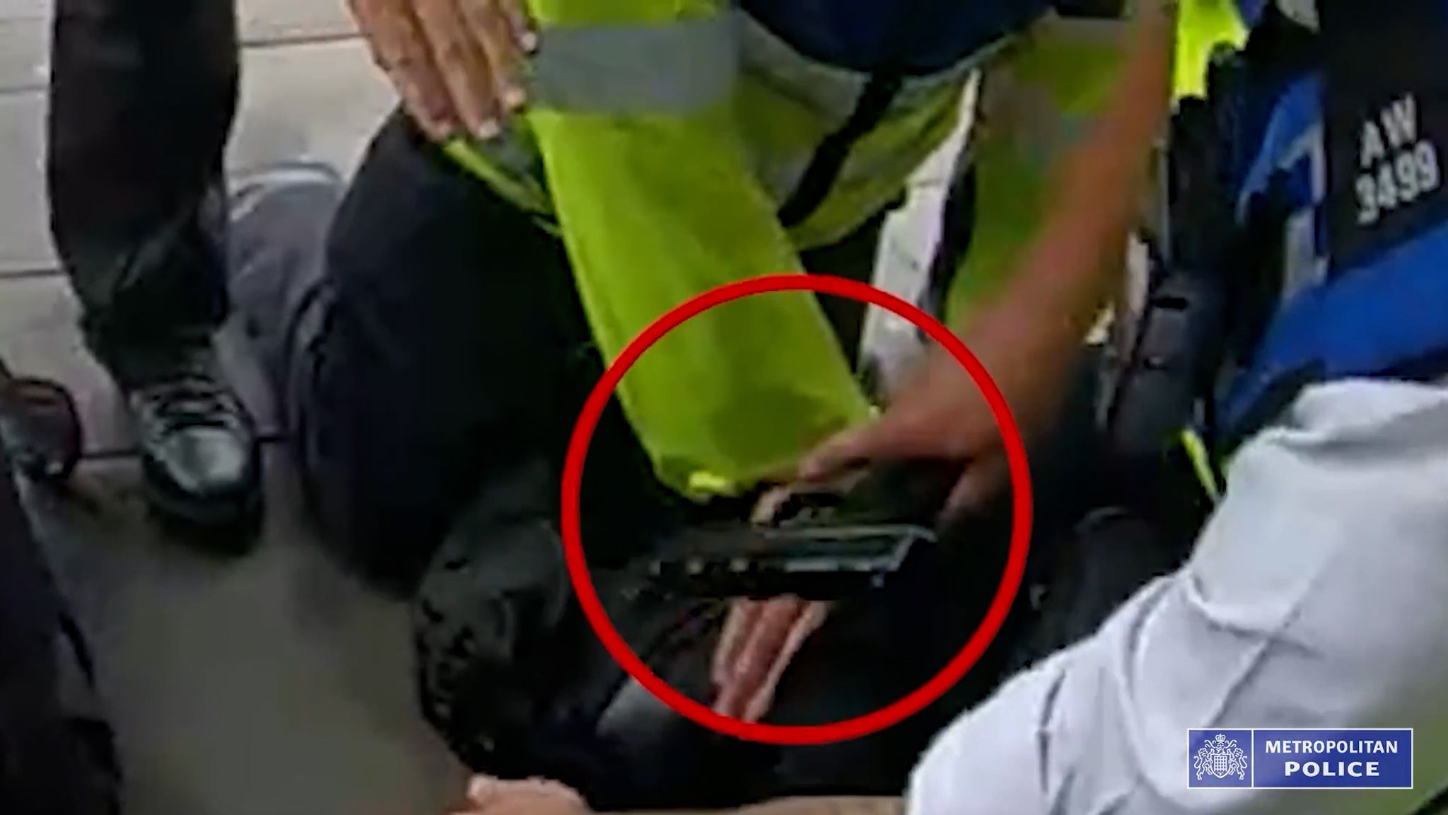 Footage shows police tackle boy in 'Resident Evil costume' after he ...