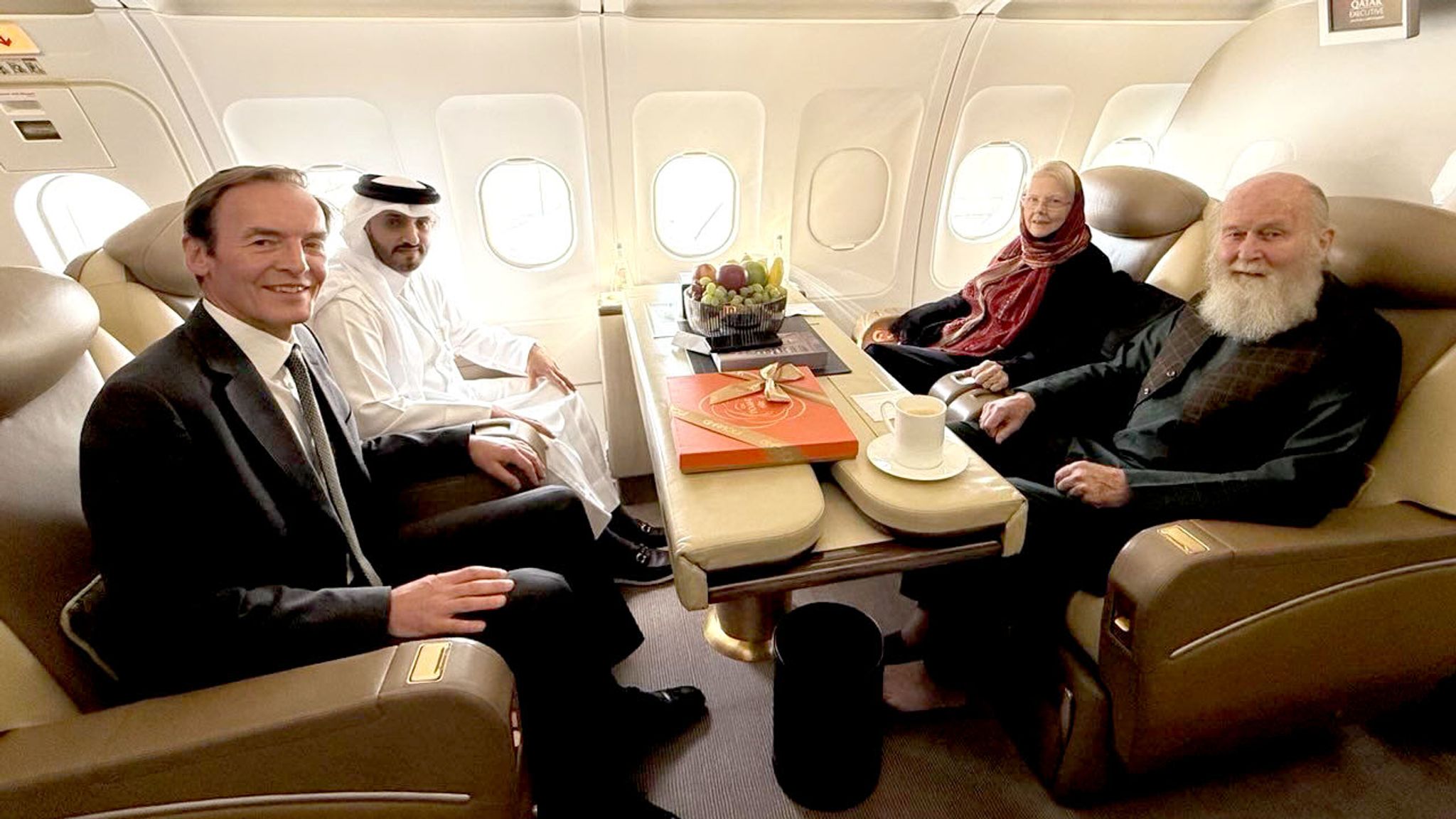 Elderly British couple held for months by Taliban reunited with daughter | World News | Sky News