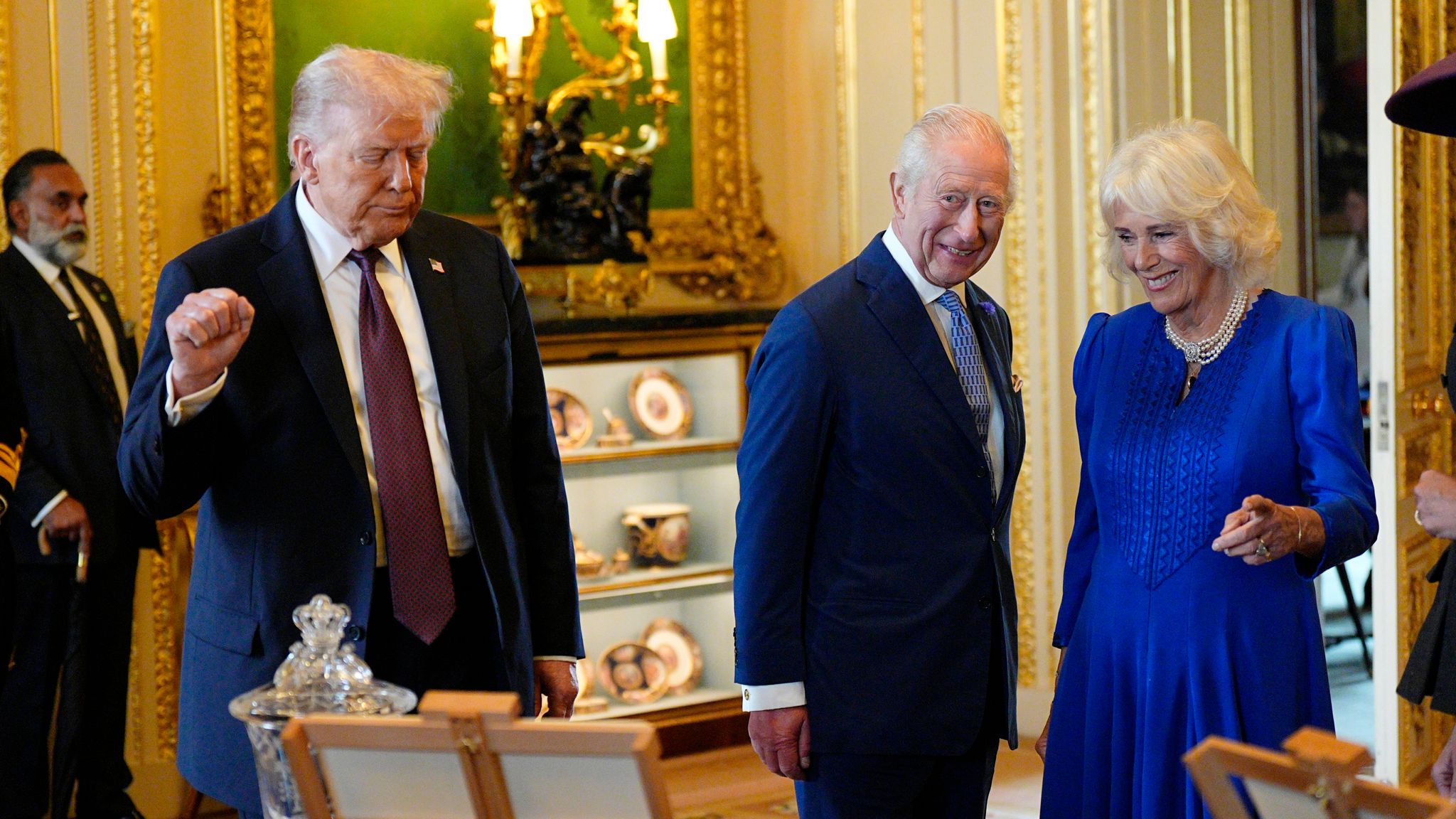 Donald Trump historic state visit - first day in pictures | UK News ...