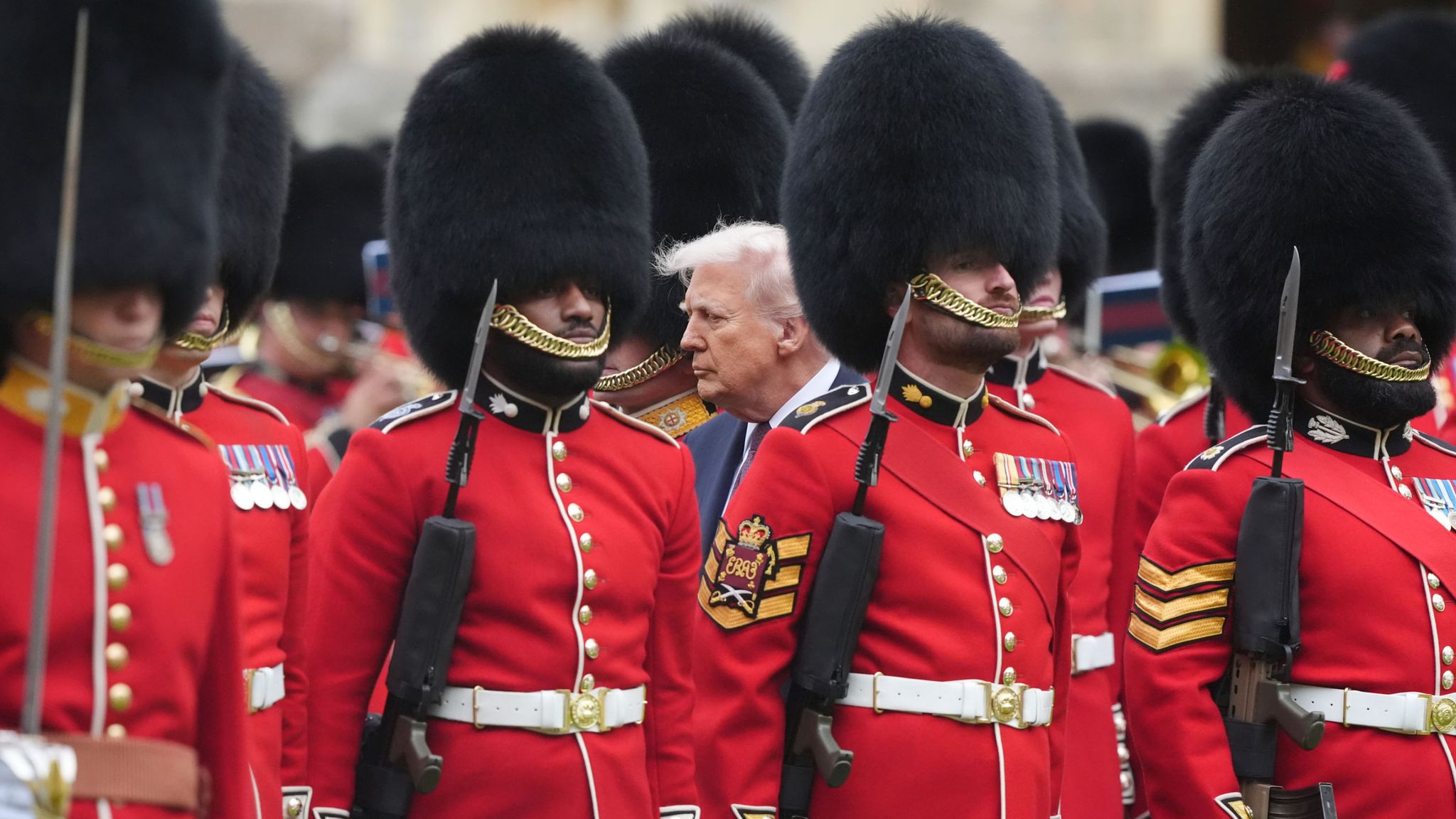 Donald Trump historic state visit - first day in pictures | UK News ...