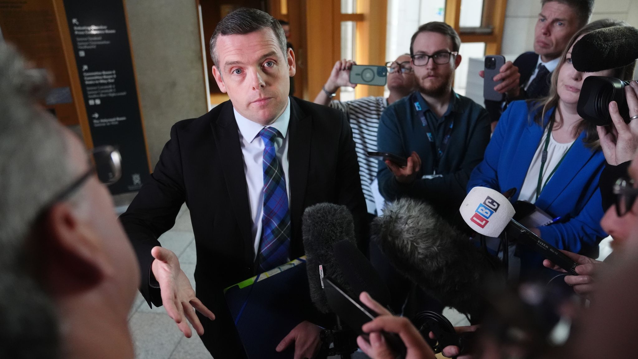Former Scottish Tory leader Douglas Ross accuses SNP minister Jamie ...