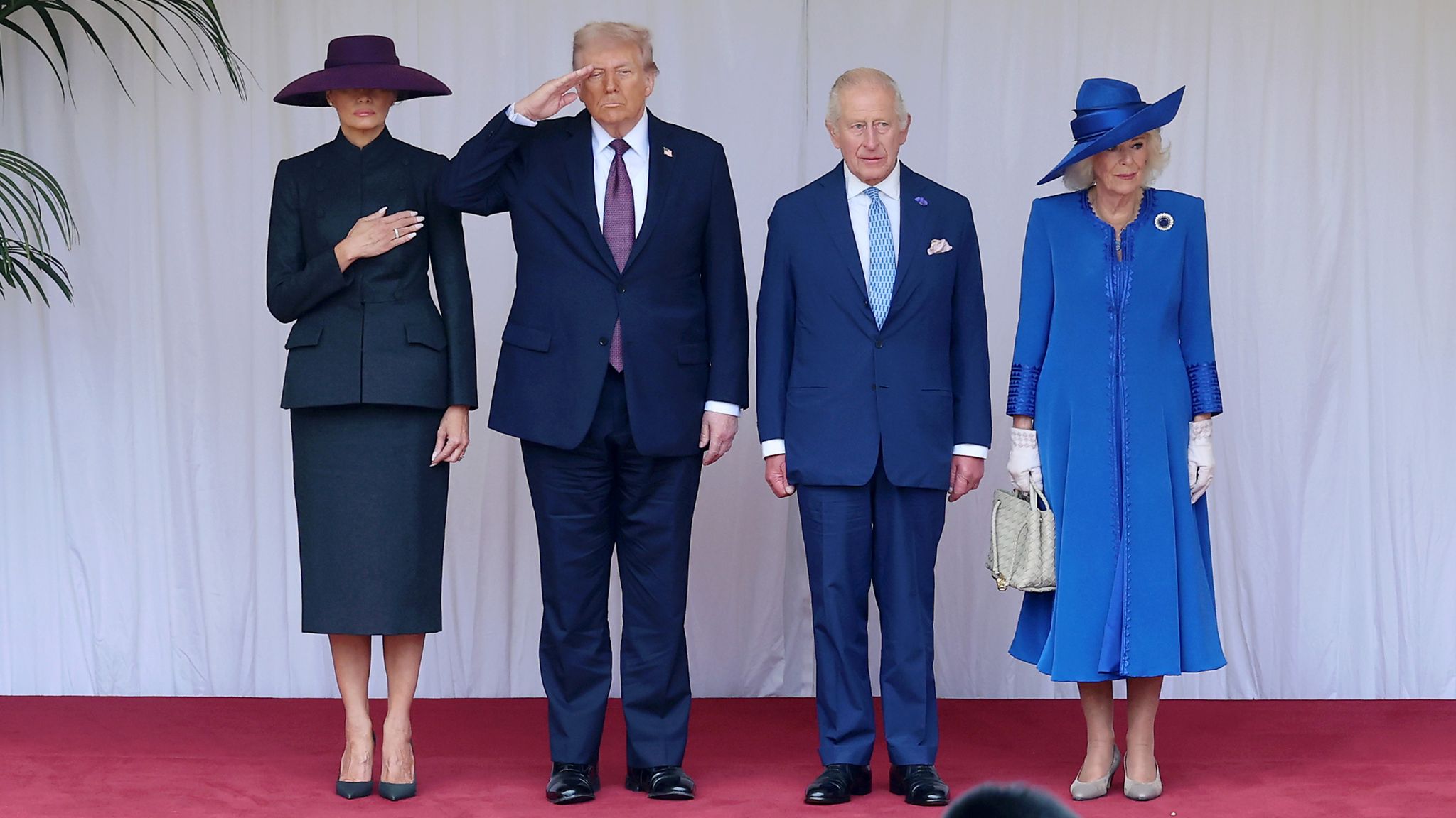 Donald Trump historic state visit - first day in pictures | UK News ...