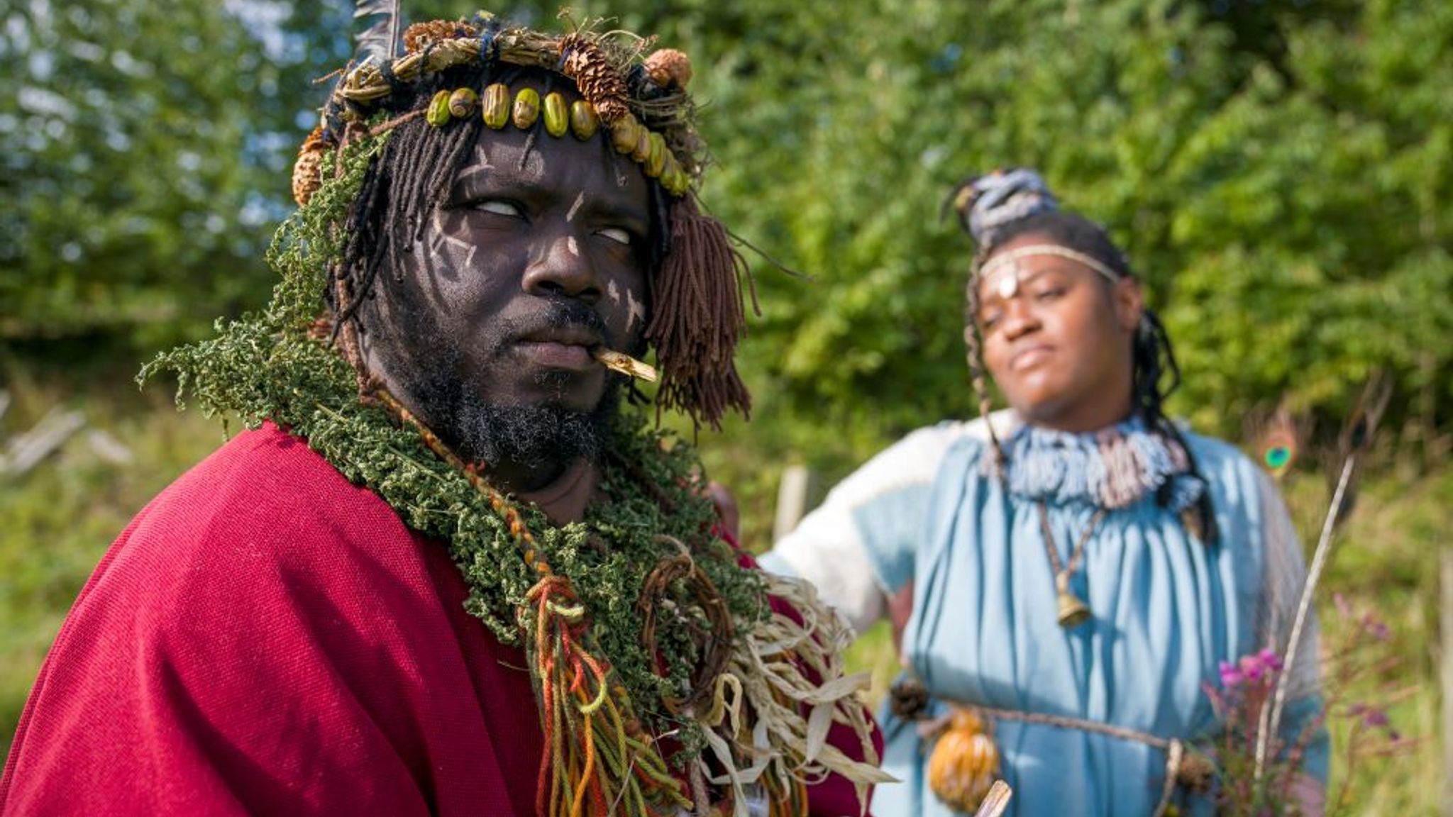 'African tribe' camping in Scottish woodlands vows to stay put despite ...