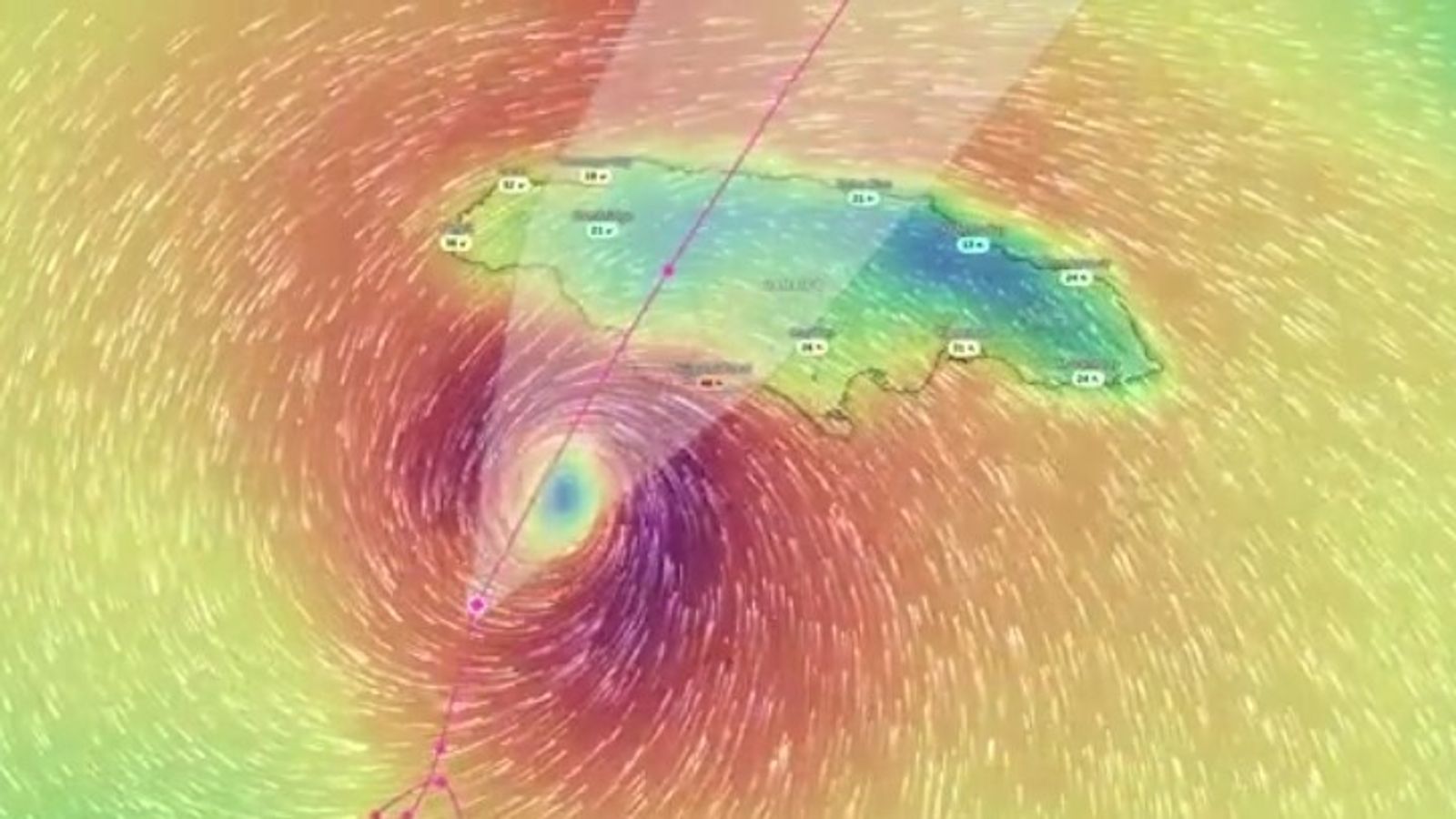 Hurricane Melissa live: 'Storm of the century' only 40 miles from ...