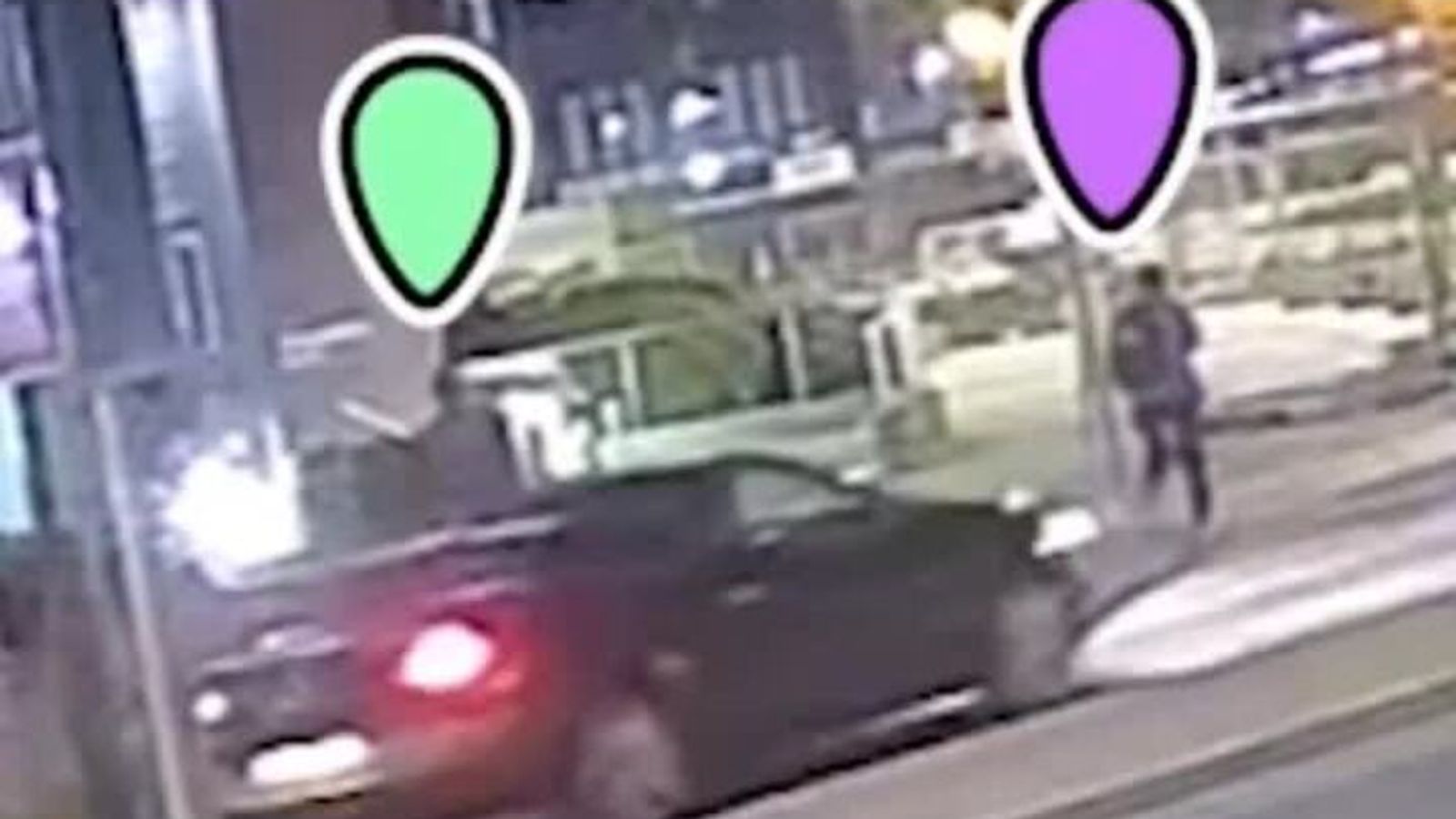 Moment man attempts to kidnap 17-year-old | News UK Video News | Sky News