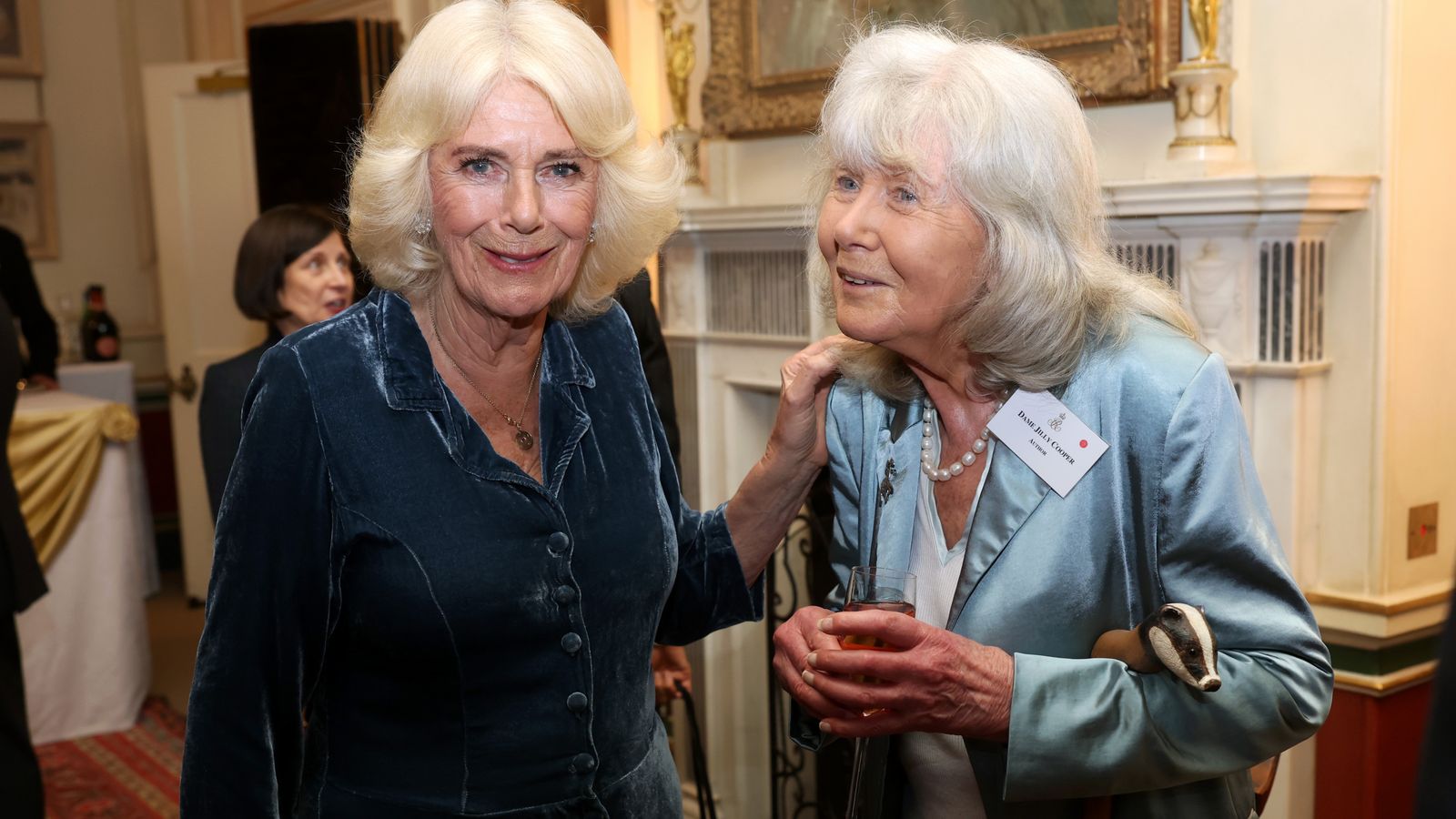 Queen Camilla reveals Dame Jilly Cooper's wish to 'get plastered' in ...