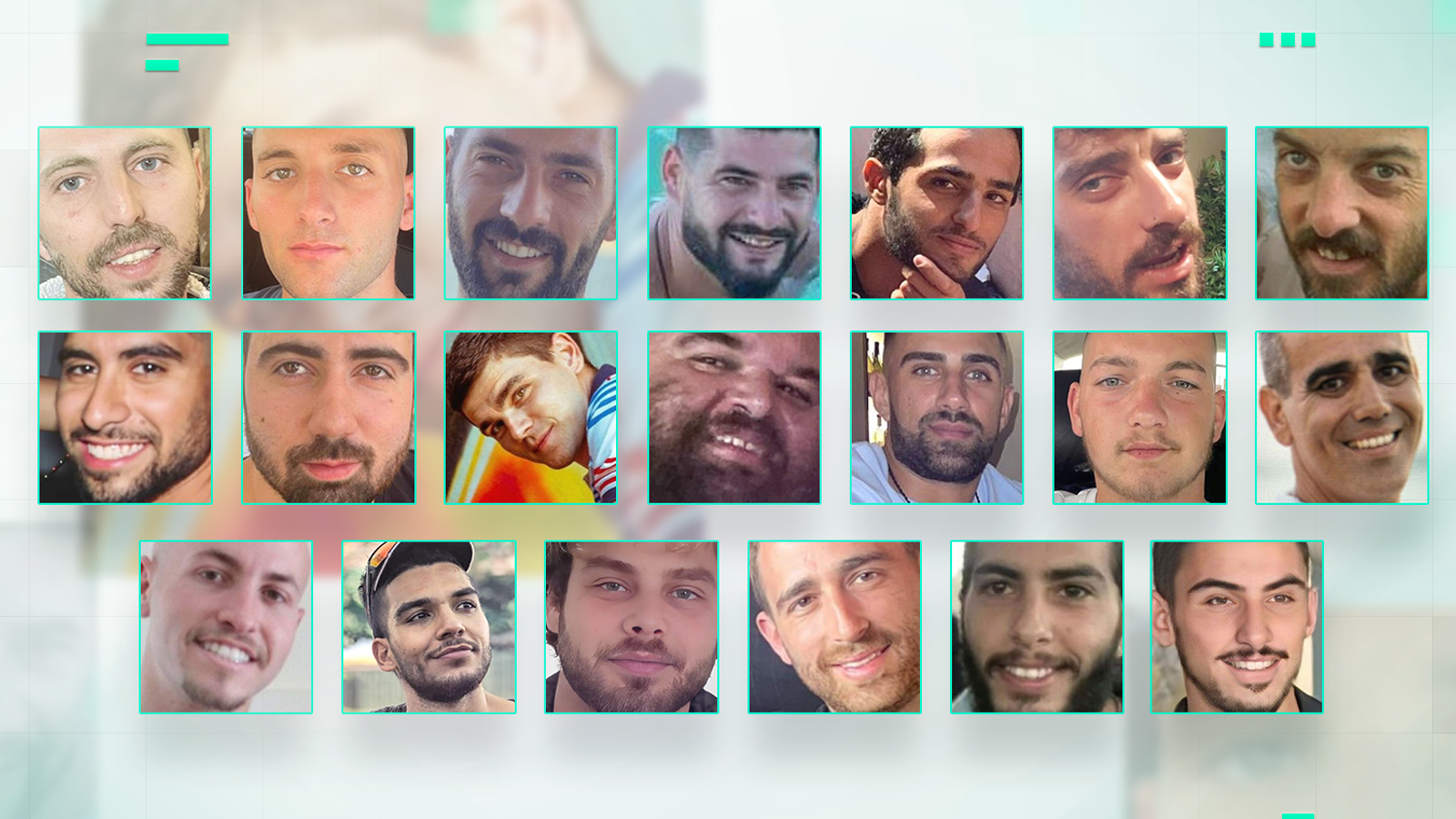 All the hostages believed to be alive and who are due for release ...