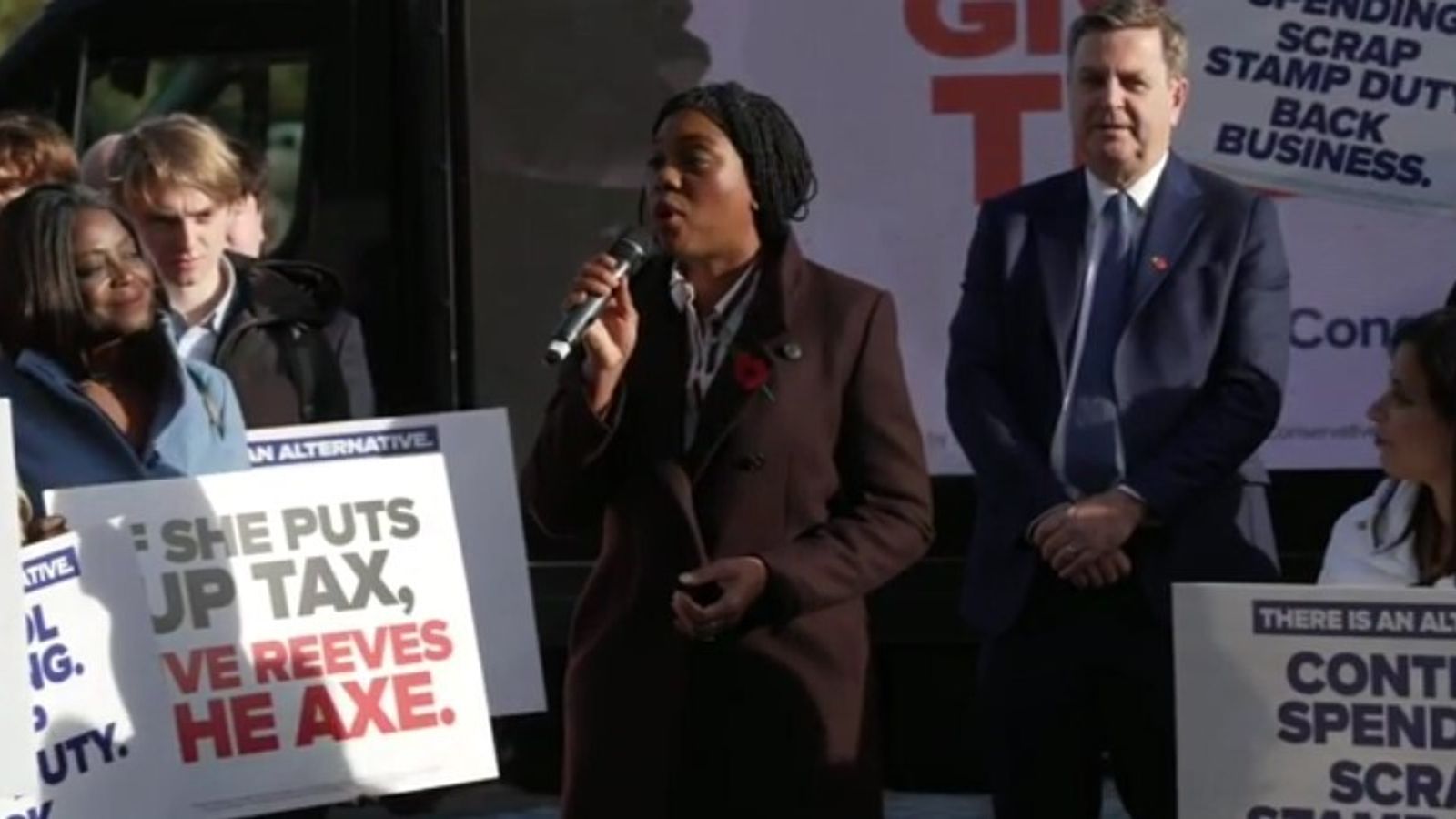 Watch live as Kemi Badenoch attacks Reeves in speech on economy | News ...