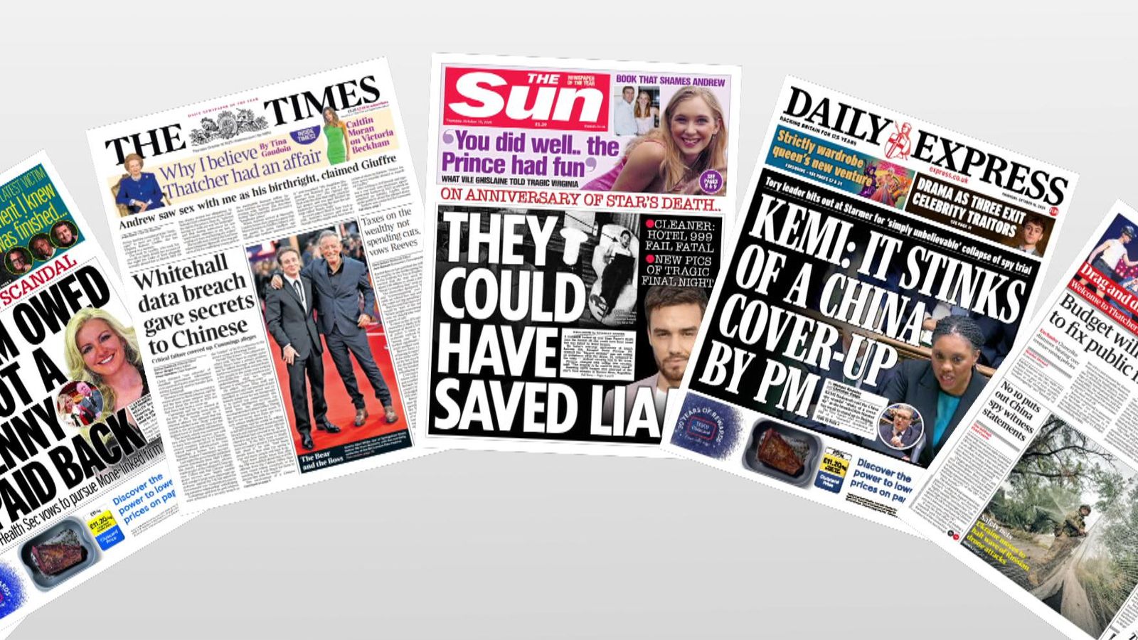 Thursday's national newspaper front pages | UK News | Sky News