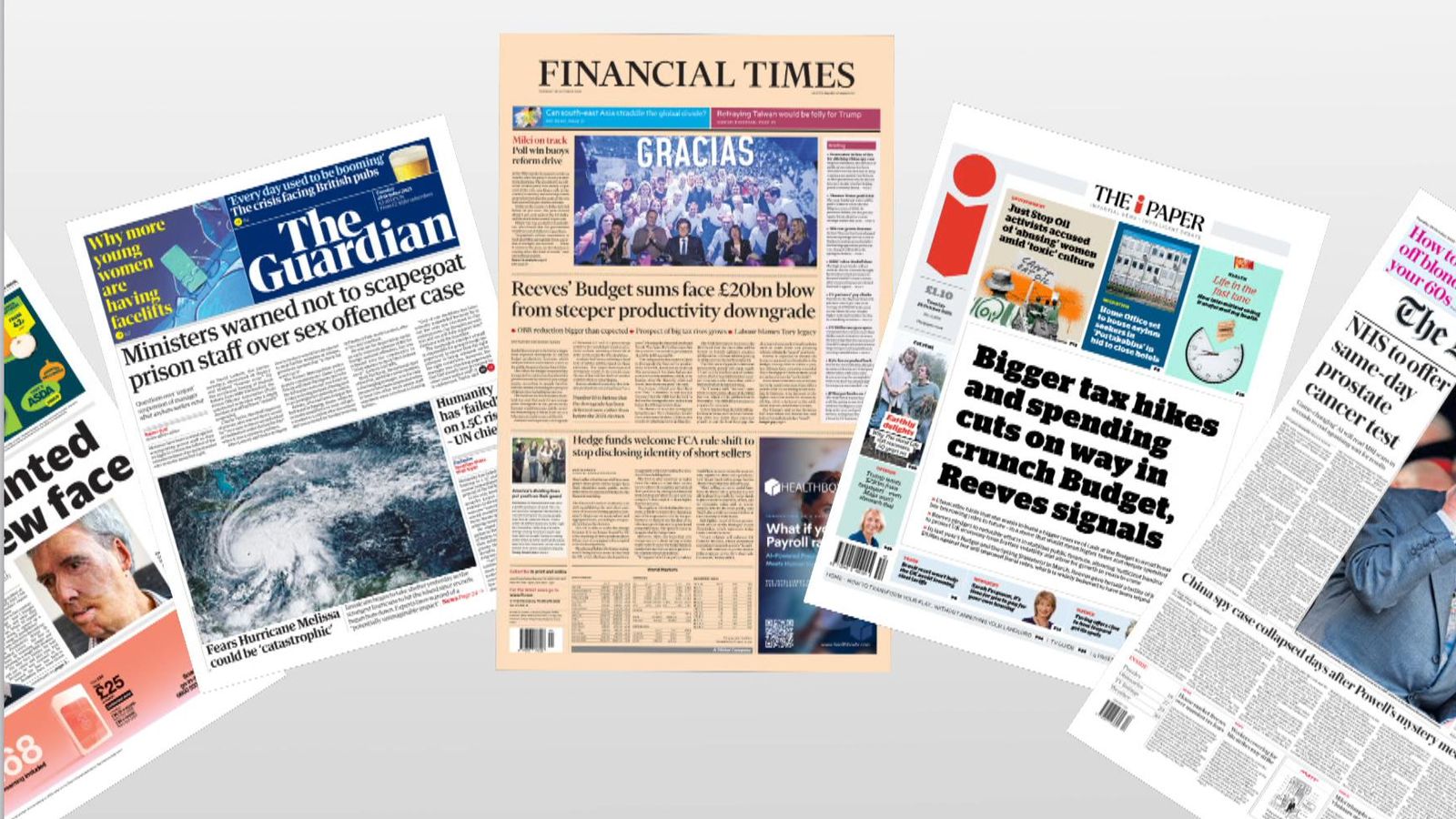 Tuesday's national newspaper front pages | UK News | Sky News