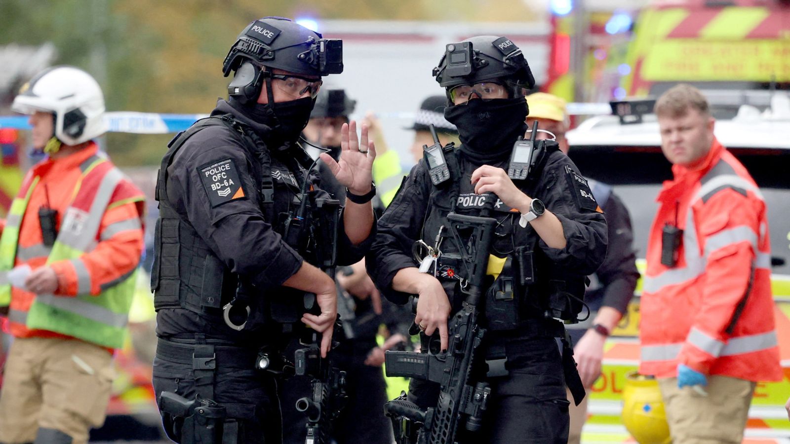 Timeline of how Manchester synagogue attack unfolded | UK News | Sky News