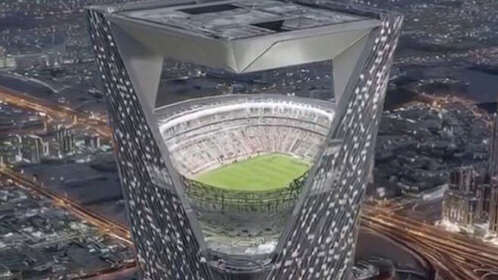 'Fake' Saudi World Cup stadium goes viral: What's the truth? | News UK ...