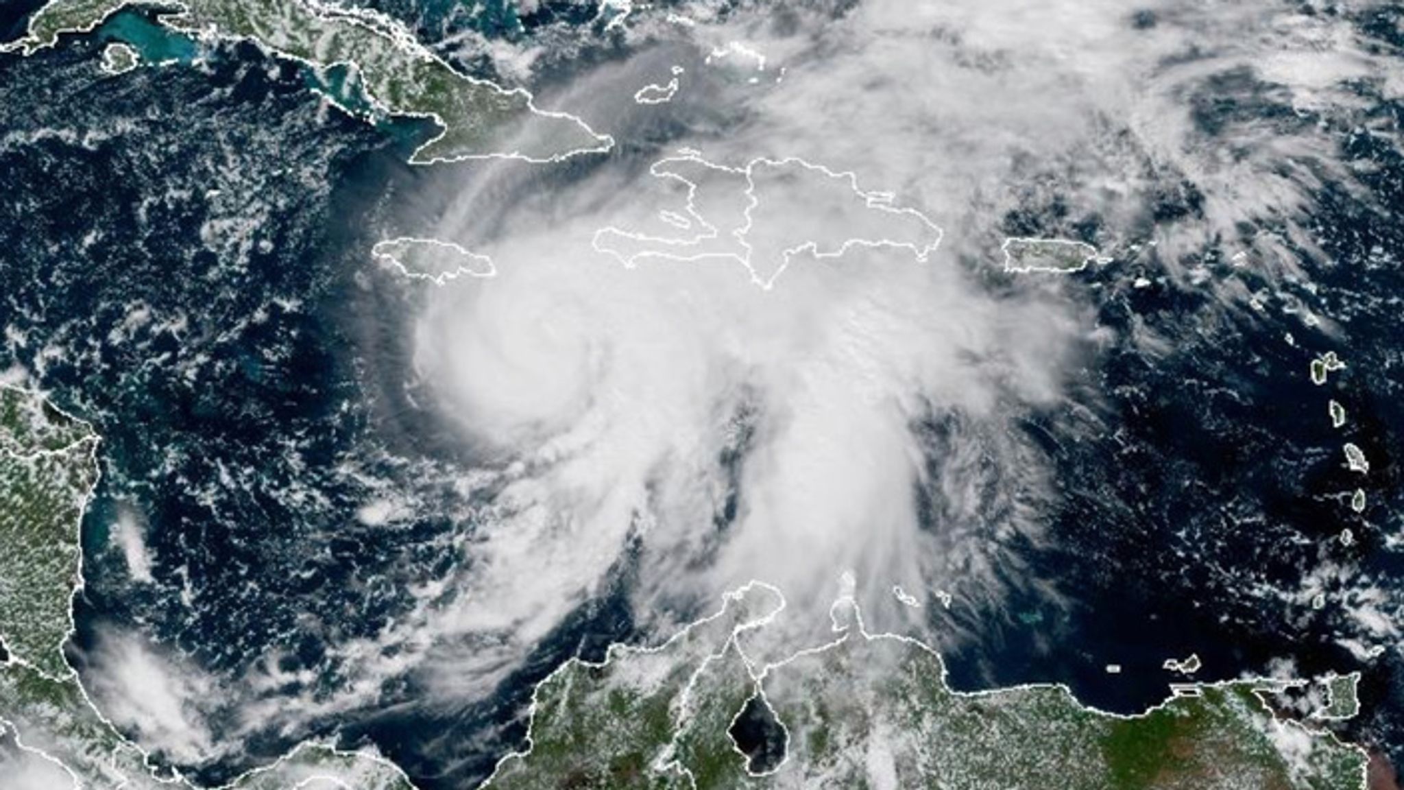 Jamaica braces as Hurricane Melissa 'rapidly intensifies' | World News | Sky News