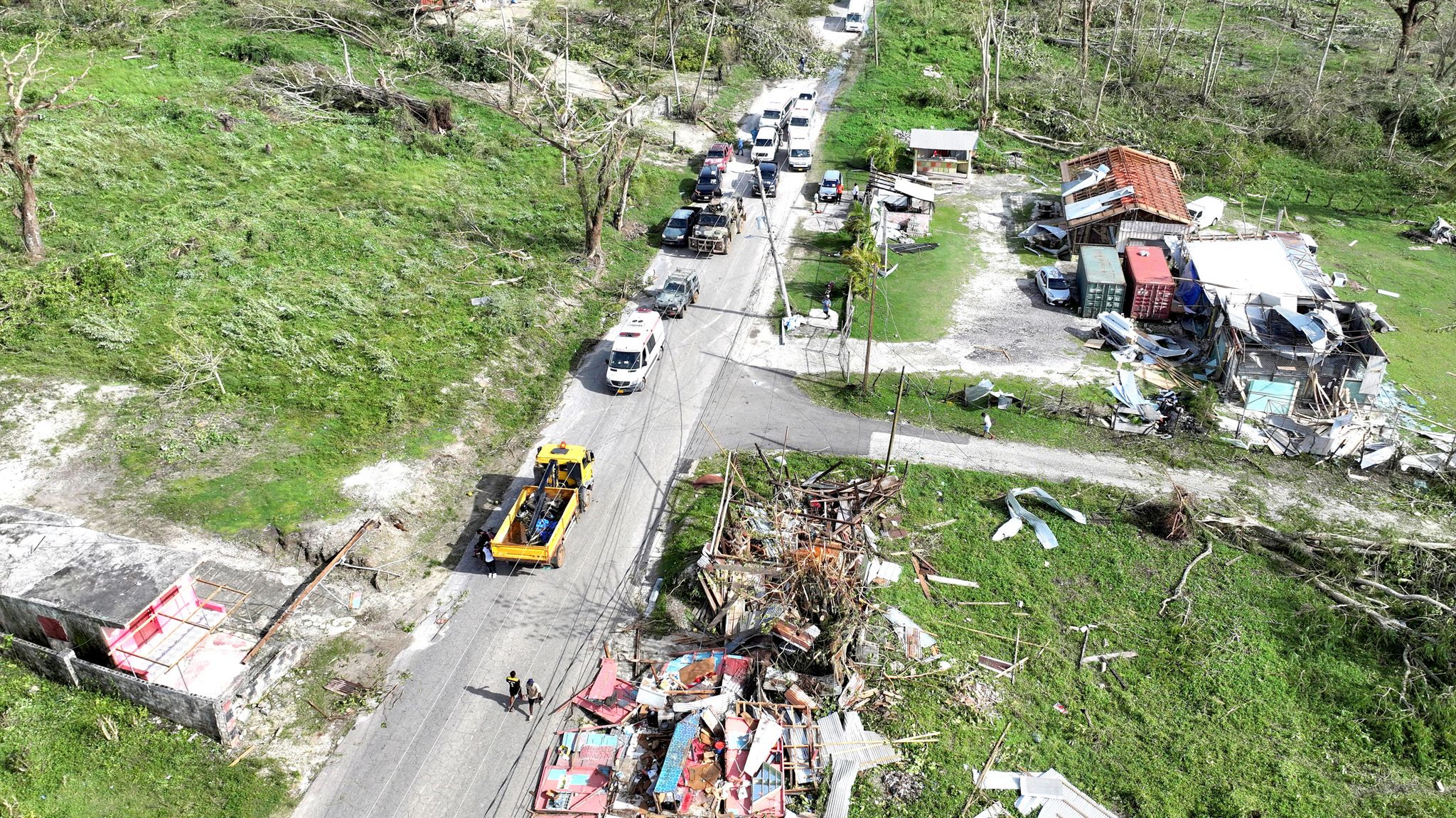 Before and after images of Jamaica show destruction left by Hurricane ...