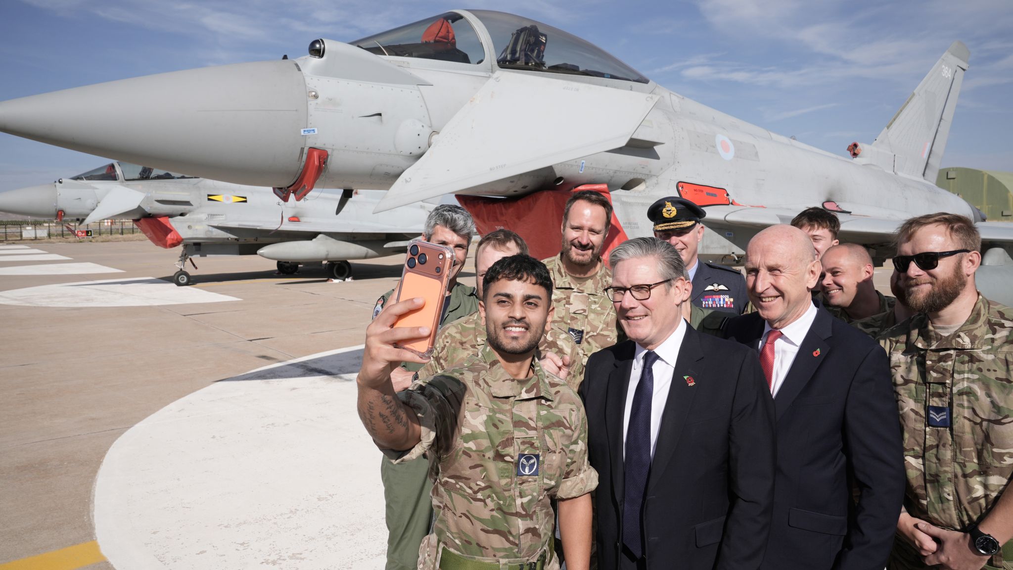 Britain to sell 20 Eurofighter Typhoon jets to Turkey in £8bn deal | UK ...