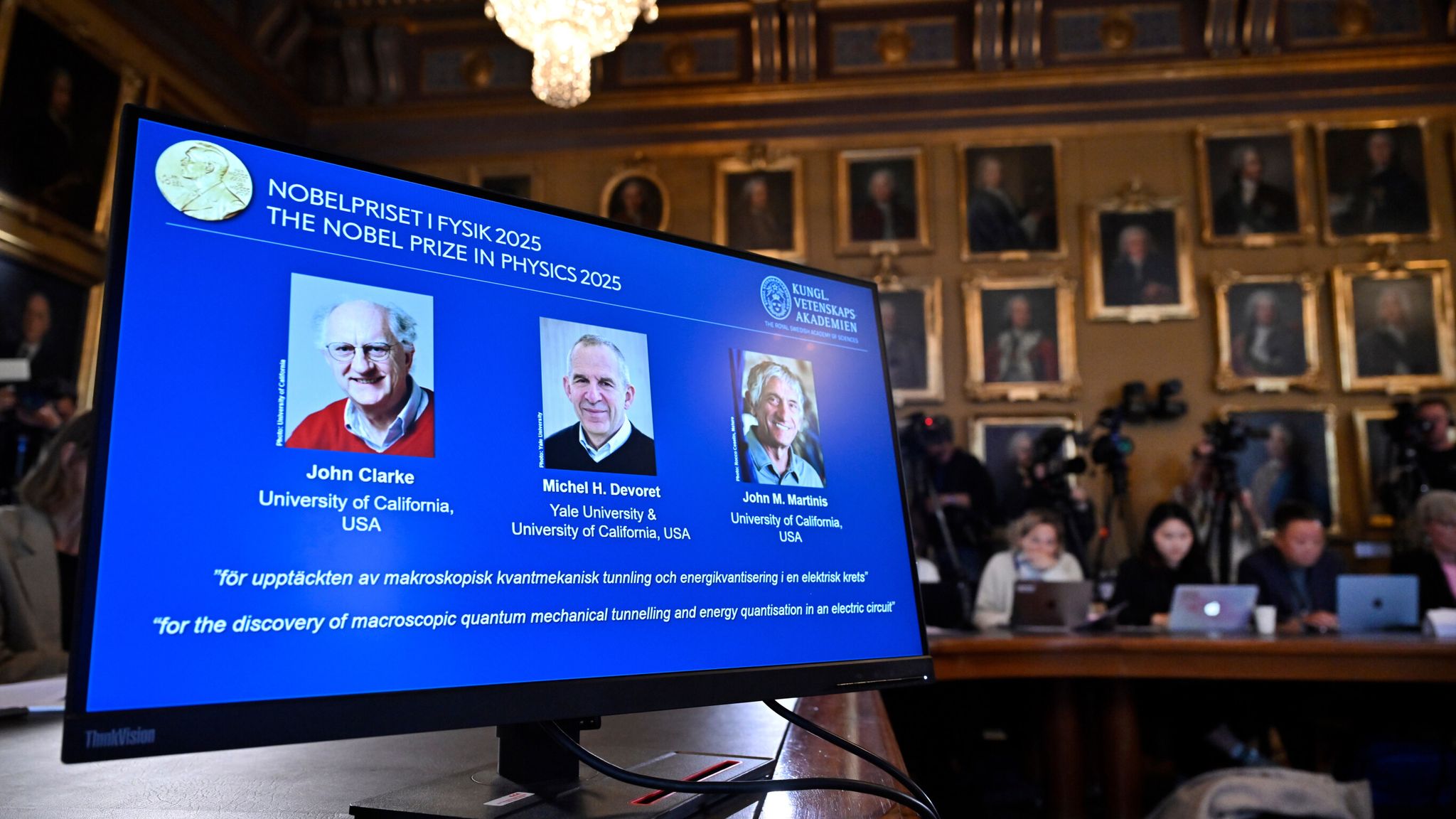 British scientist among Nobel prize winners for quantum research ...