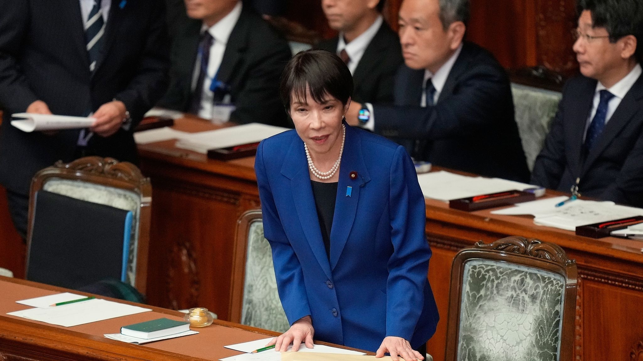 New Japanese Prime Minister Sanae Takaichi vows to bolsters defence ...