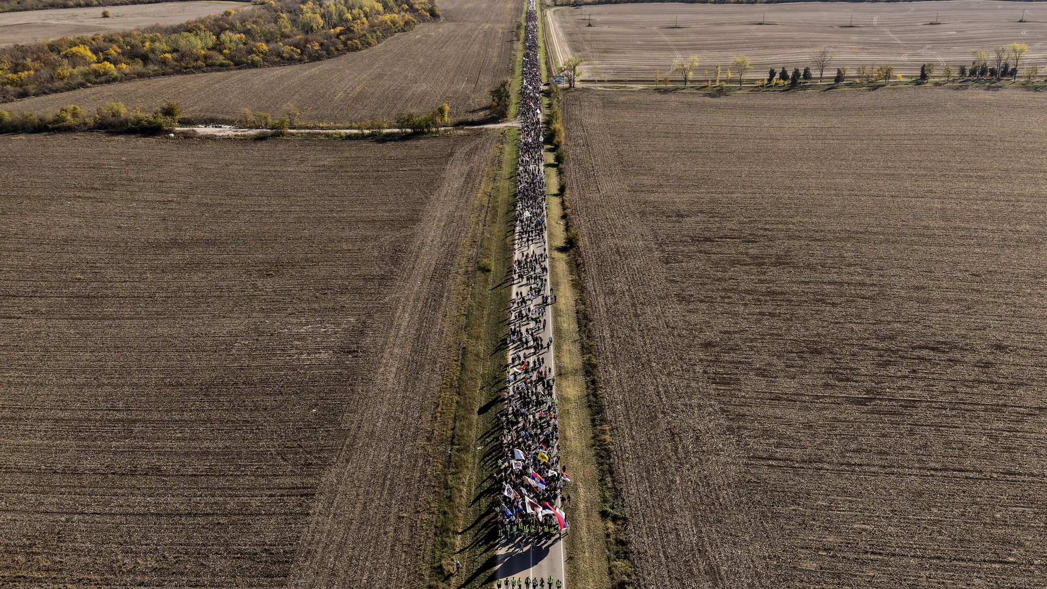 Serbia protests: Thousands gather as student-led movement marks ...