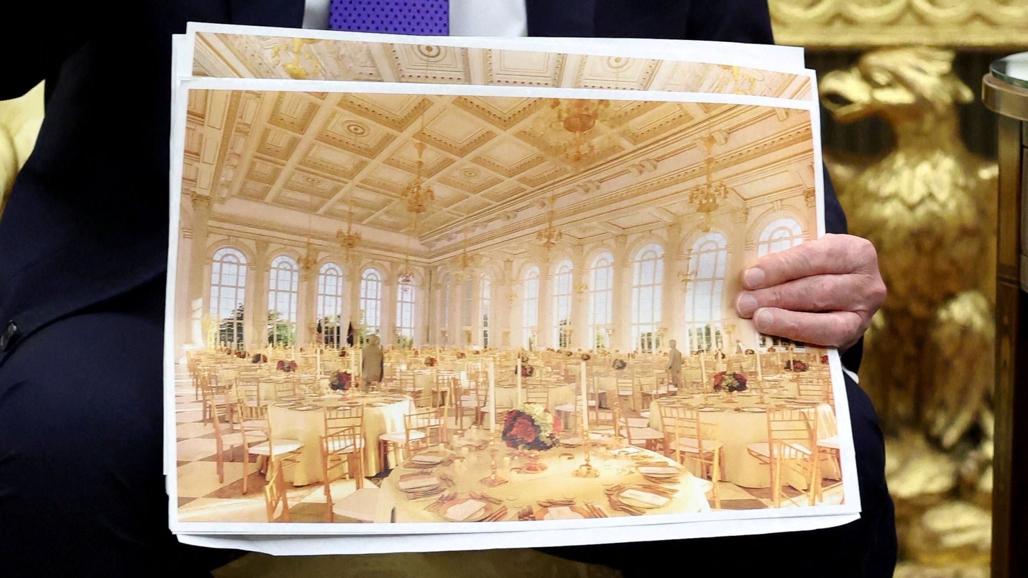 Trump sued by preservation group over $300m White House ballroom ...