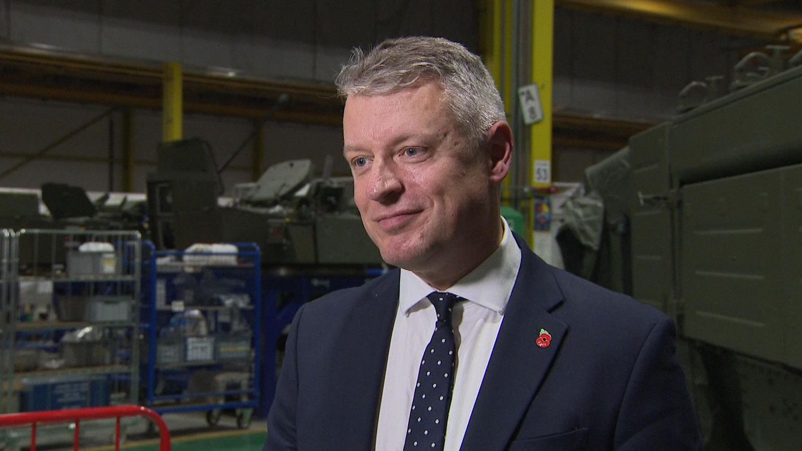Politics latest: Defence minister to speak to Sky News - ahead of ...
