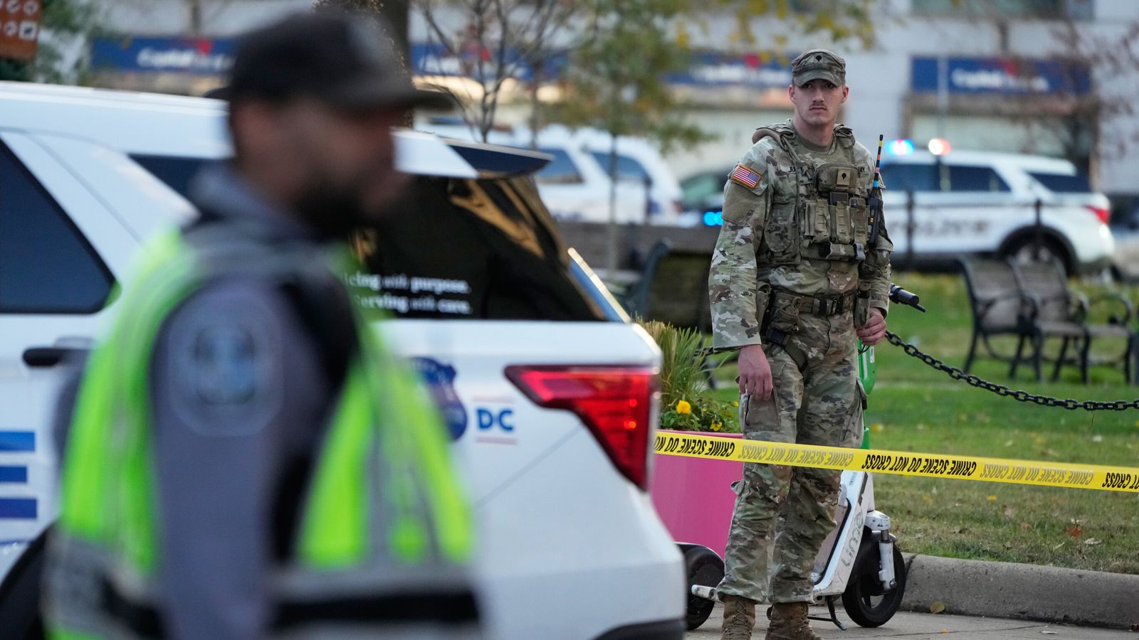 US officials hold news conference on Washington DC shooting | News UK ...