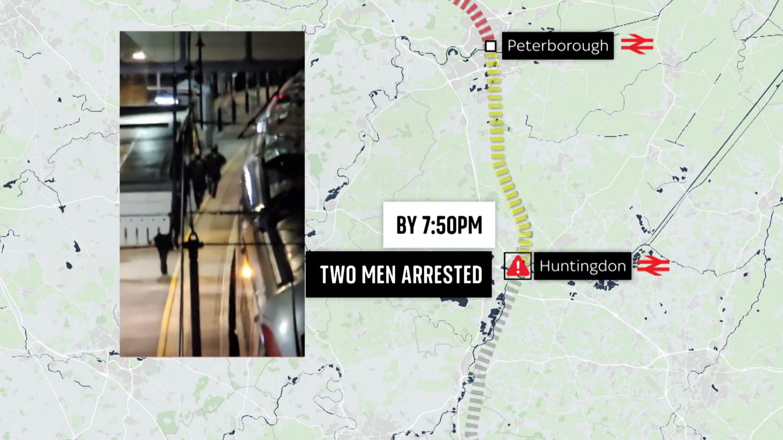 Train mass stabbing: How did the attack unfold? | UK News | Sky News