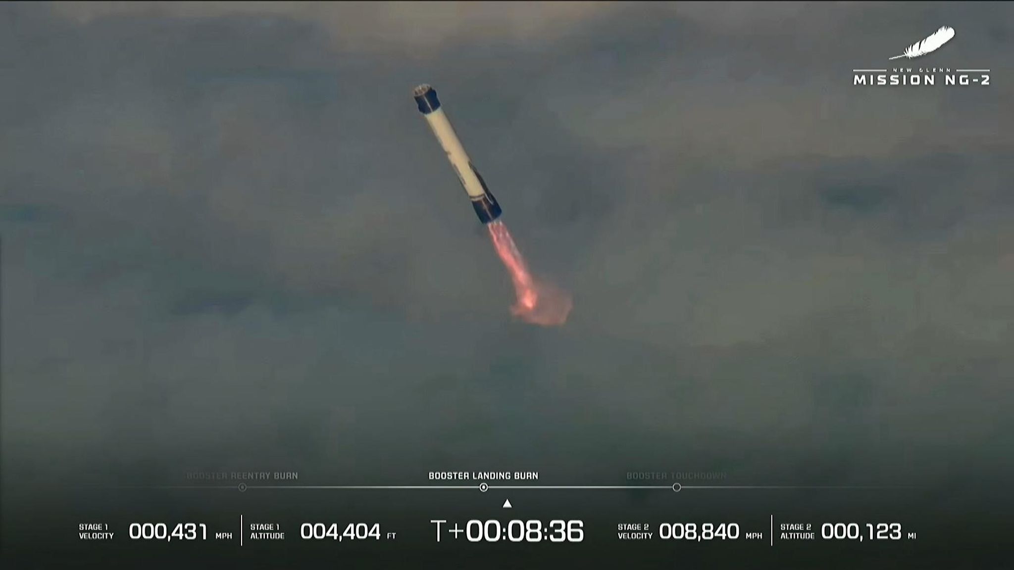 Blue Origin sends NASA spacecraft to Mars and lands booster for first ...
