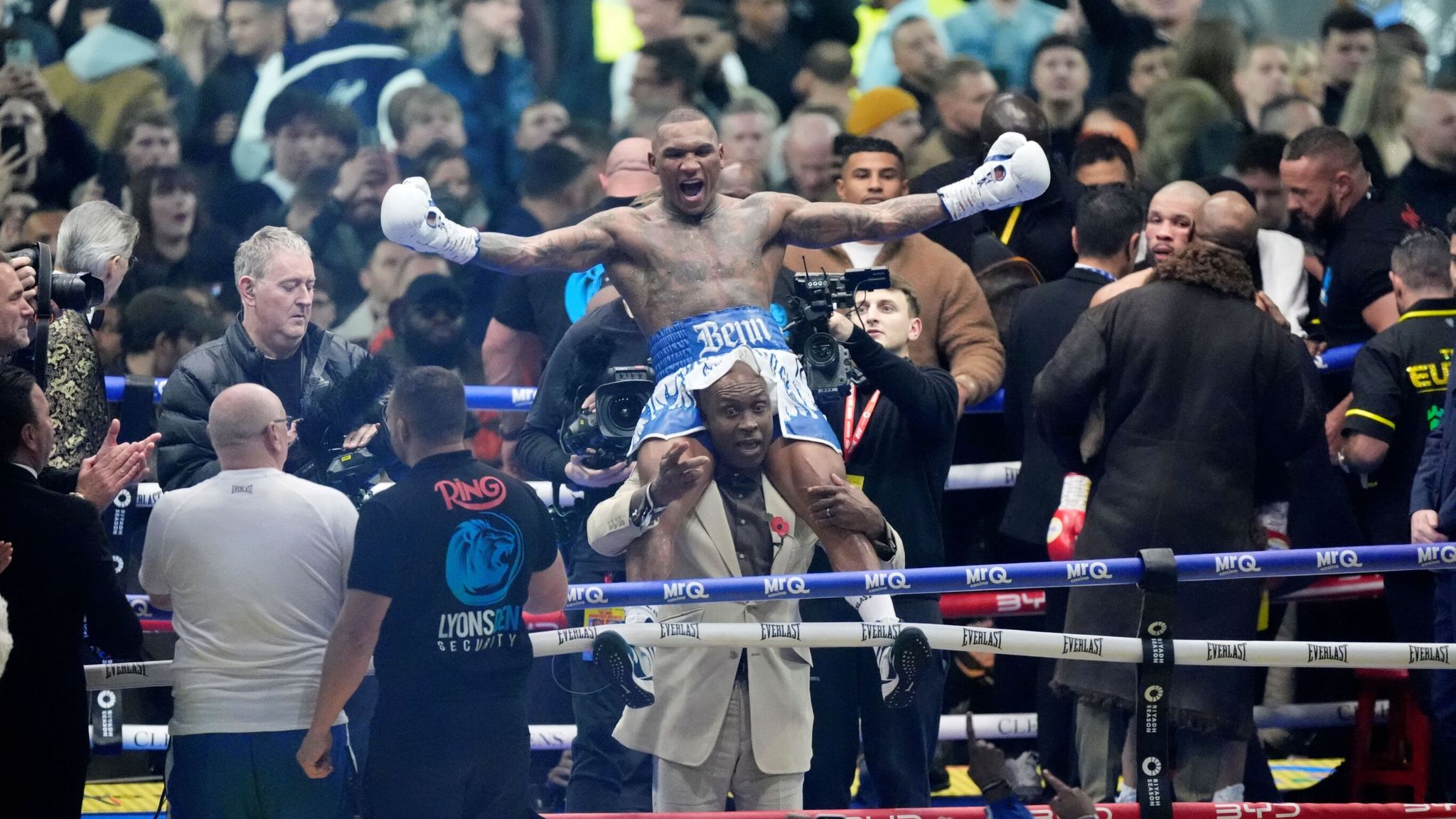 Conor Benn dominates Chris Eubank Jr to win rematch | UK News - World ...