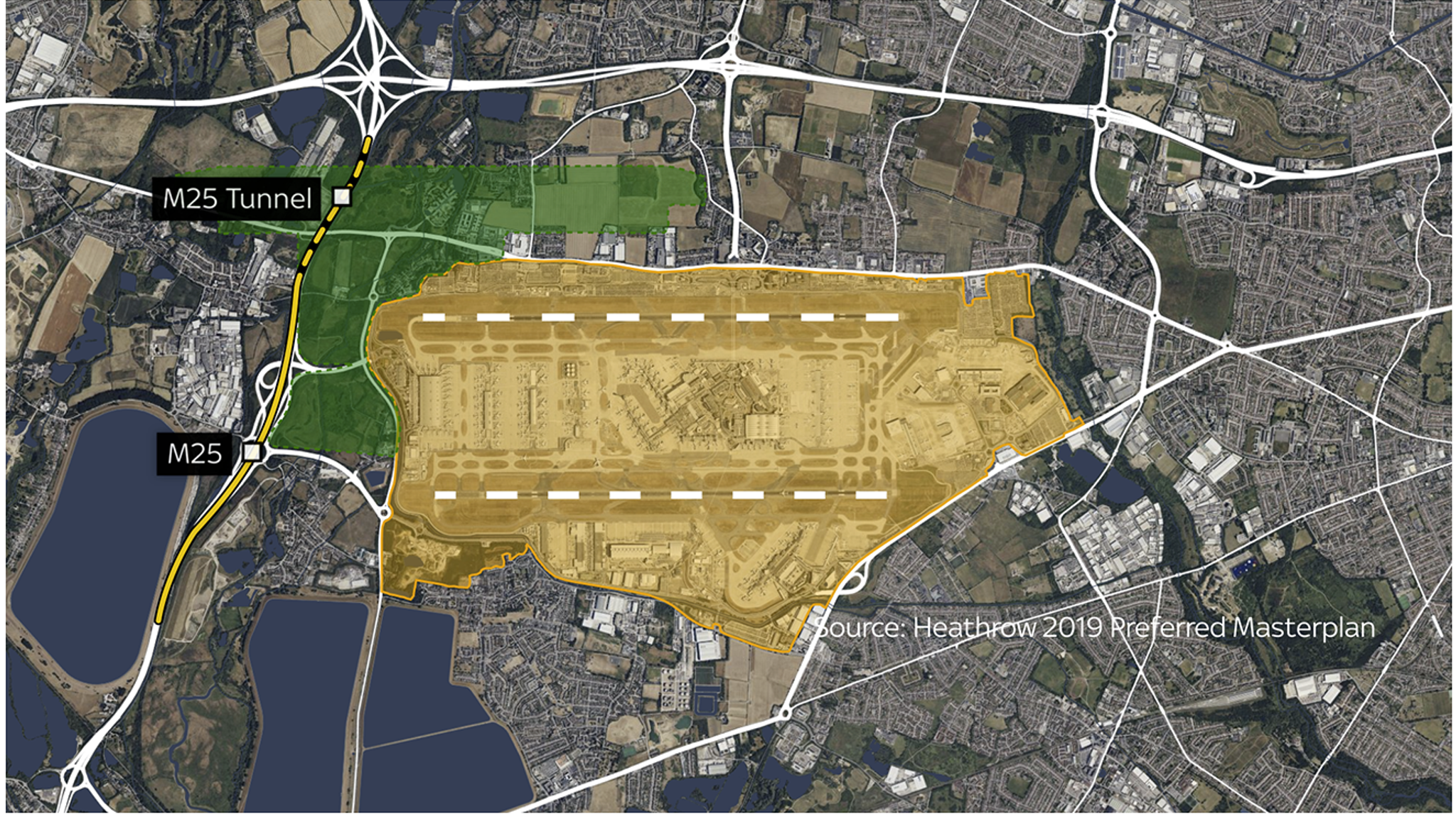 Heathrow Airport's £33bn third runway plan chosen by government | UK ...