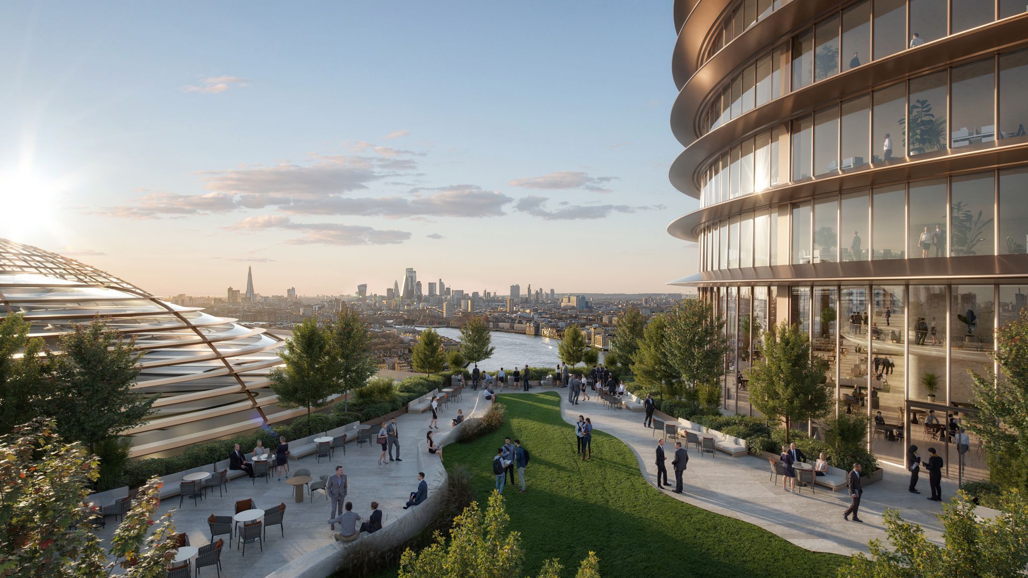 JPMorgan Chase unveils plans to build new £10bn 'landmark tower' in ...