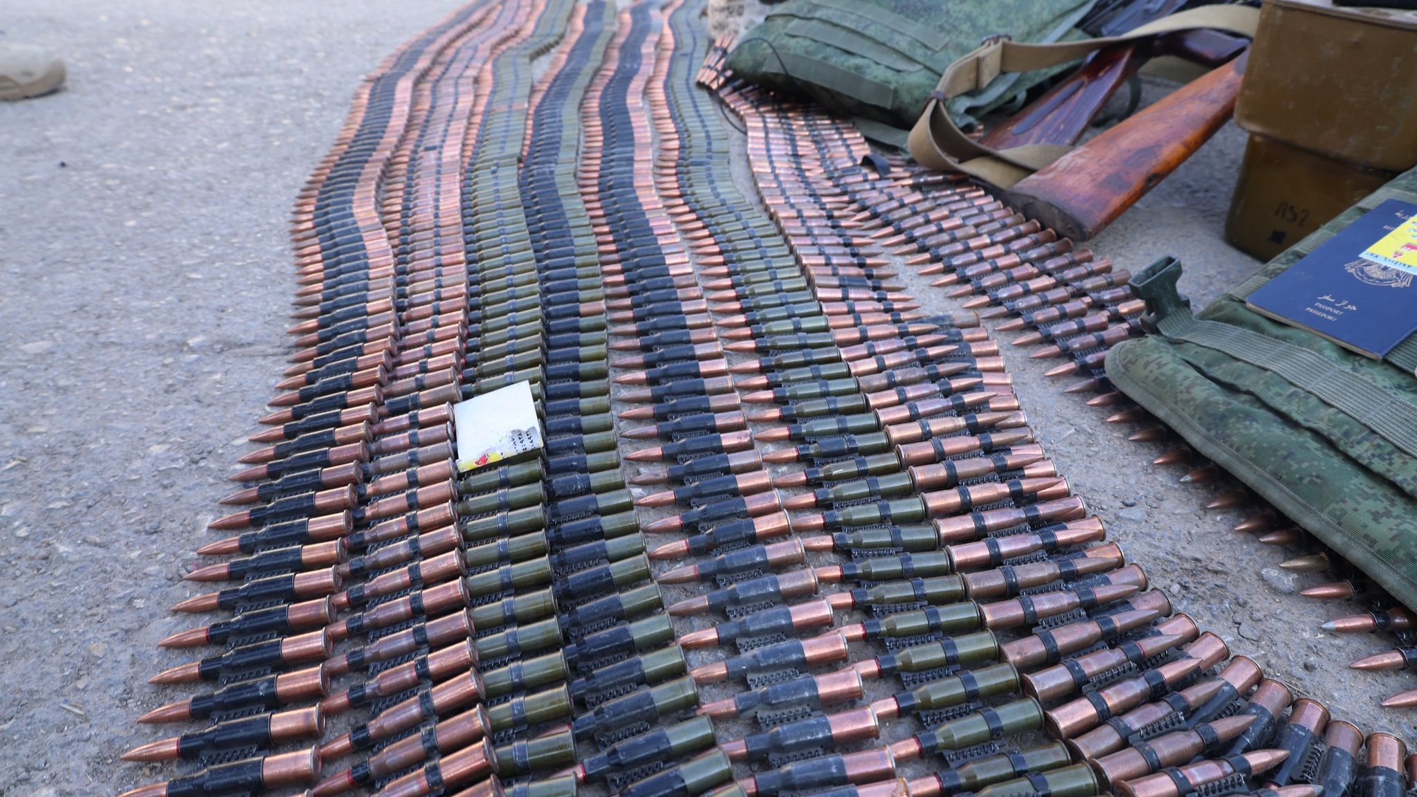 Explosives and weapons seized - with 71 arrests - as Syria launches ...