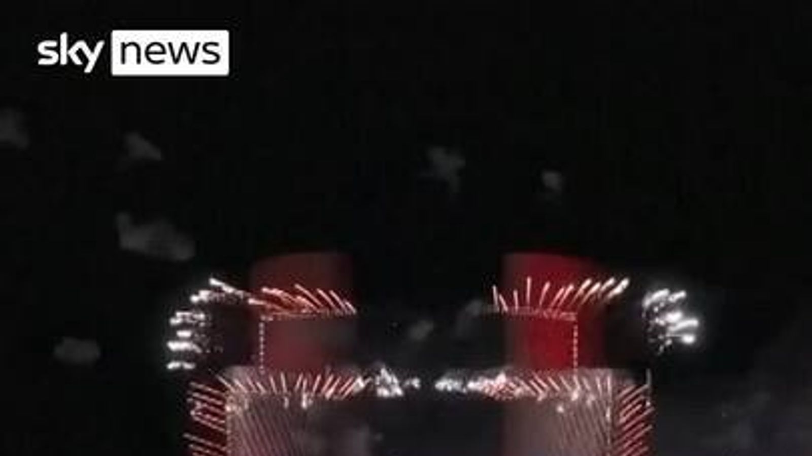 Qatar rings in the New Year with fireworks display | World News | Sky News