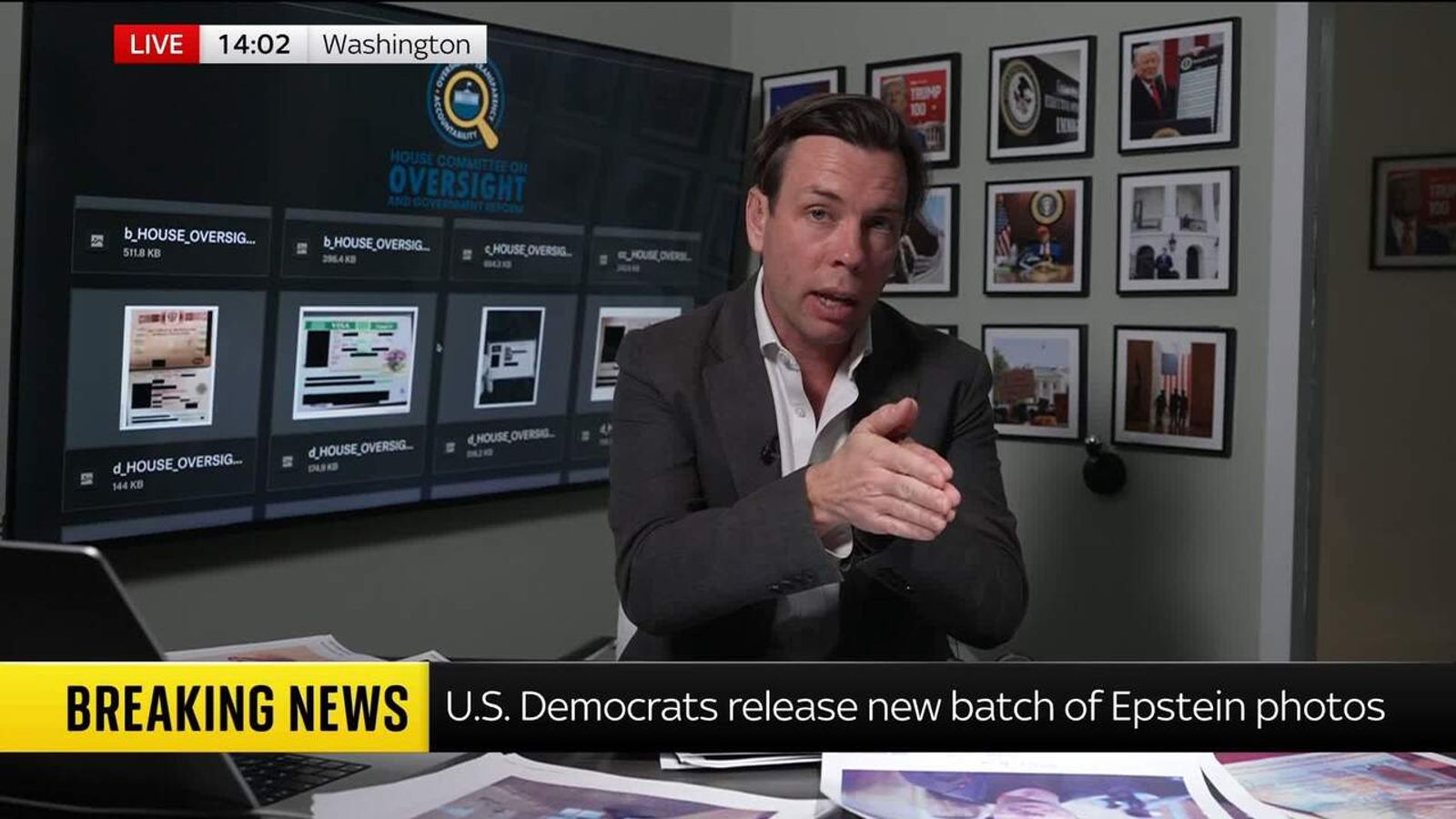 US correspondent Mark Stone examines latest Epstein images | News UK ...