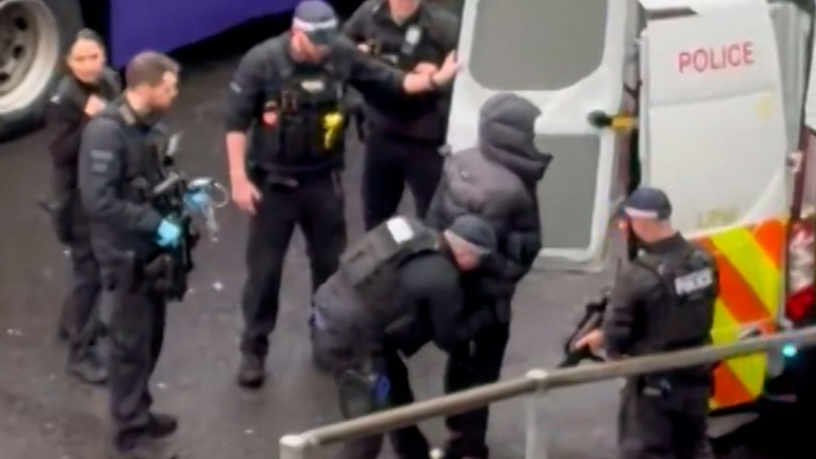Armed police arrest man after 'pepper spray assault' at Heathrow ...