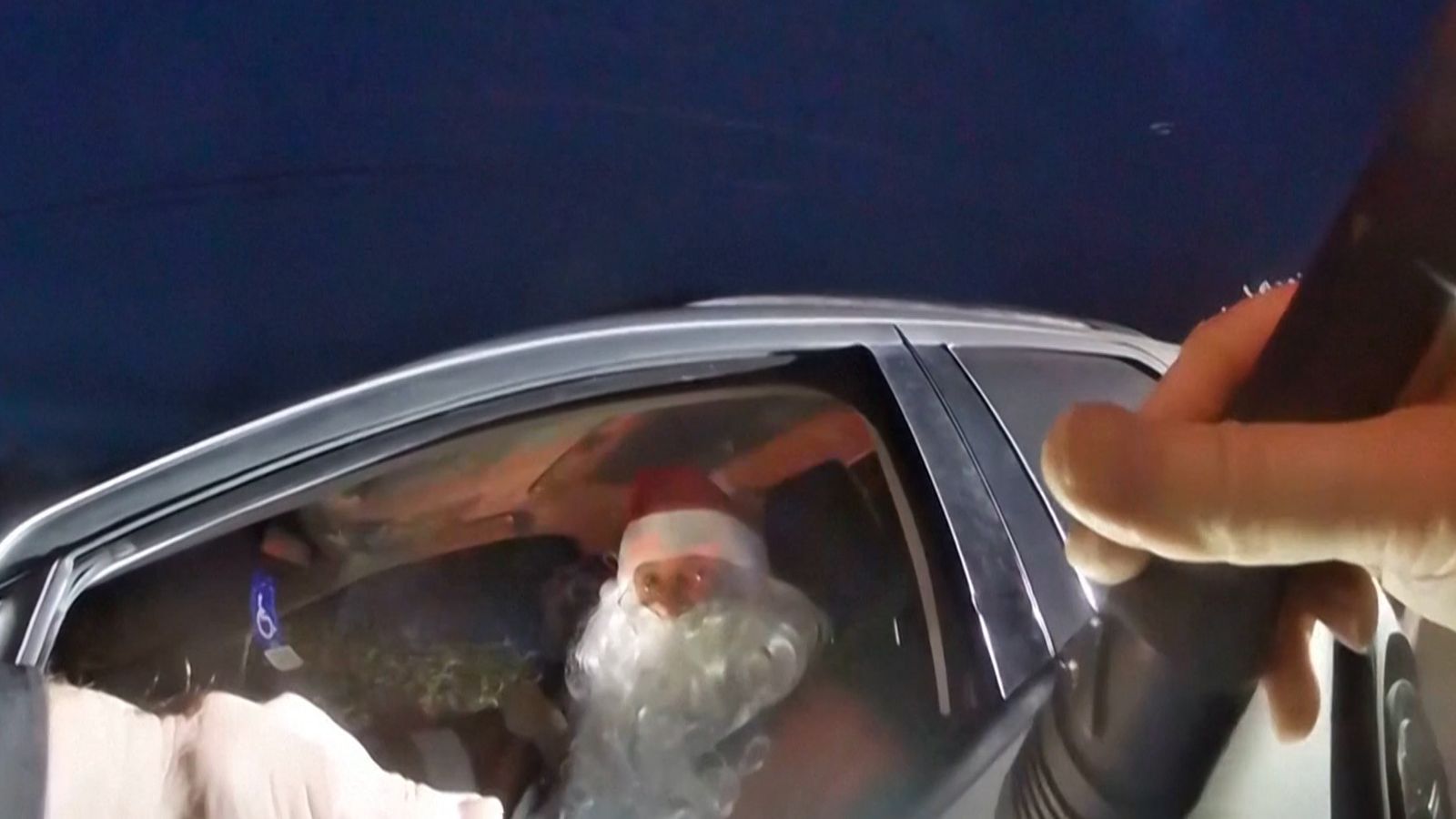 Santa Pulled Over For Speeding In Ohio Us News Sky News