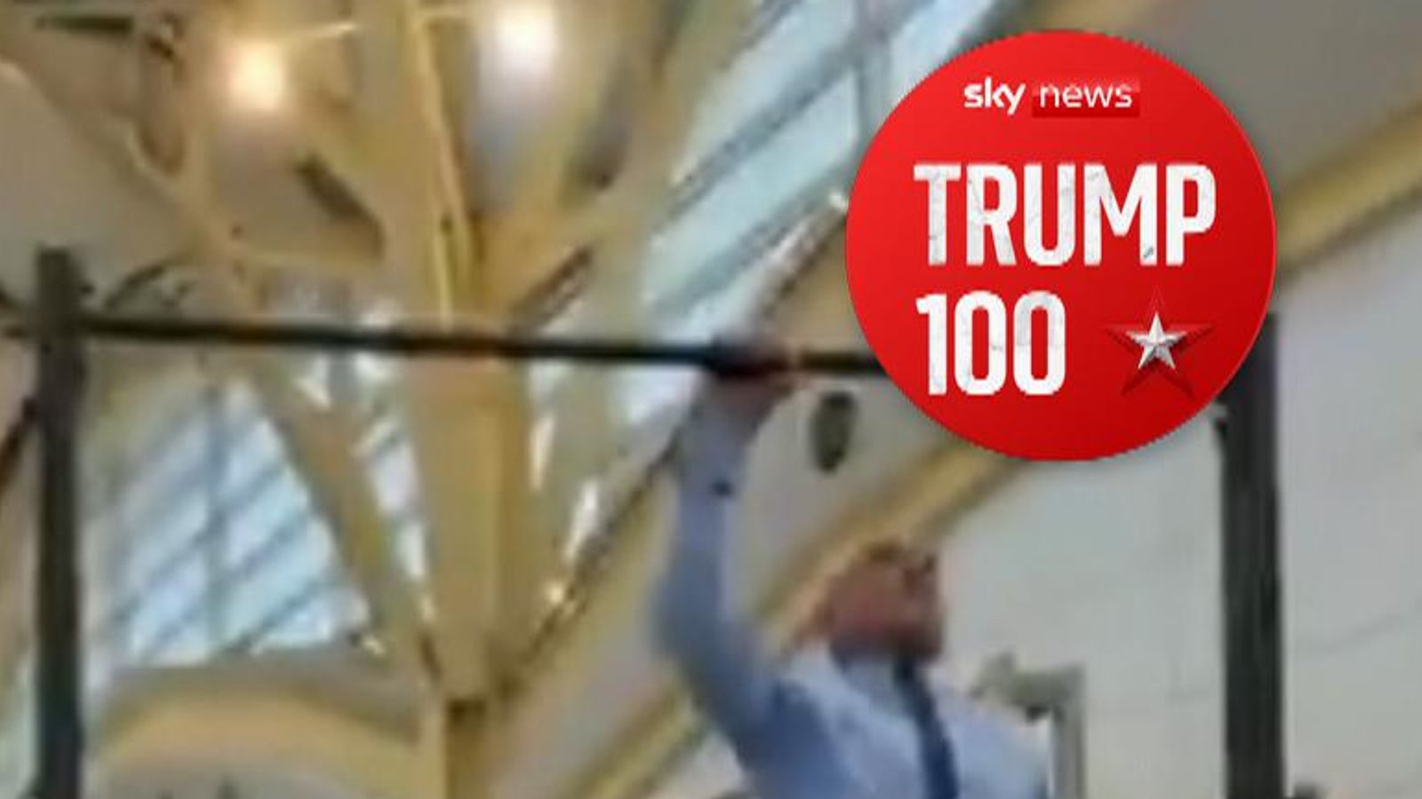 Trump100: Pull-ups or swimming with top-level MAGA man? | US News | Sky ...