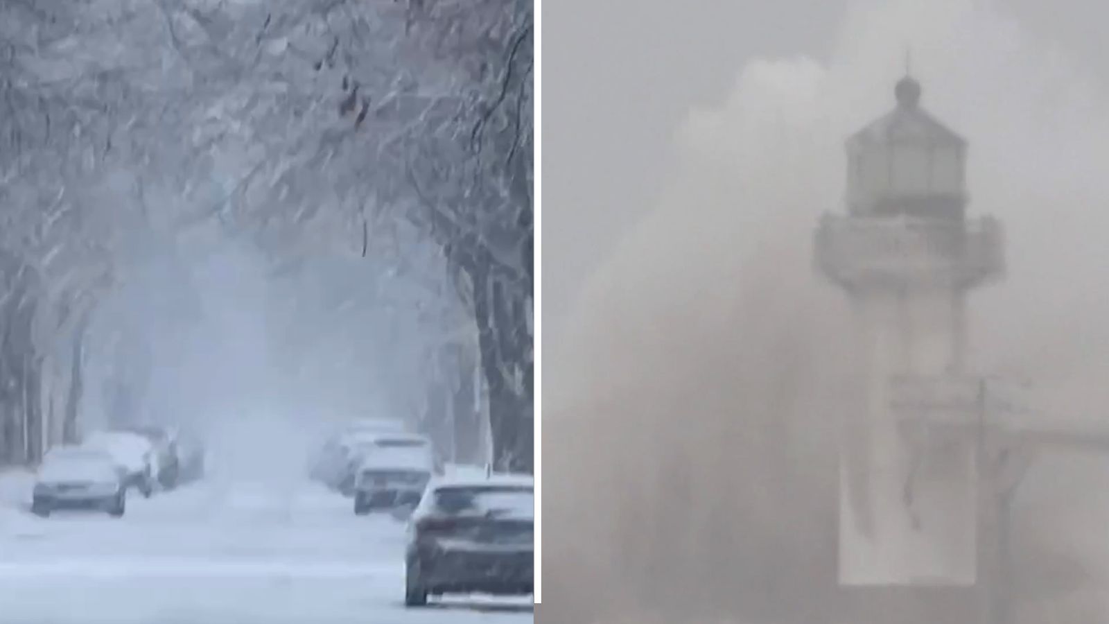 Snow blizzards, strong gusts and powerful waves: US battered by winter ...