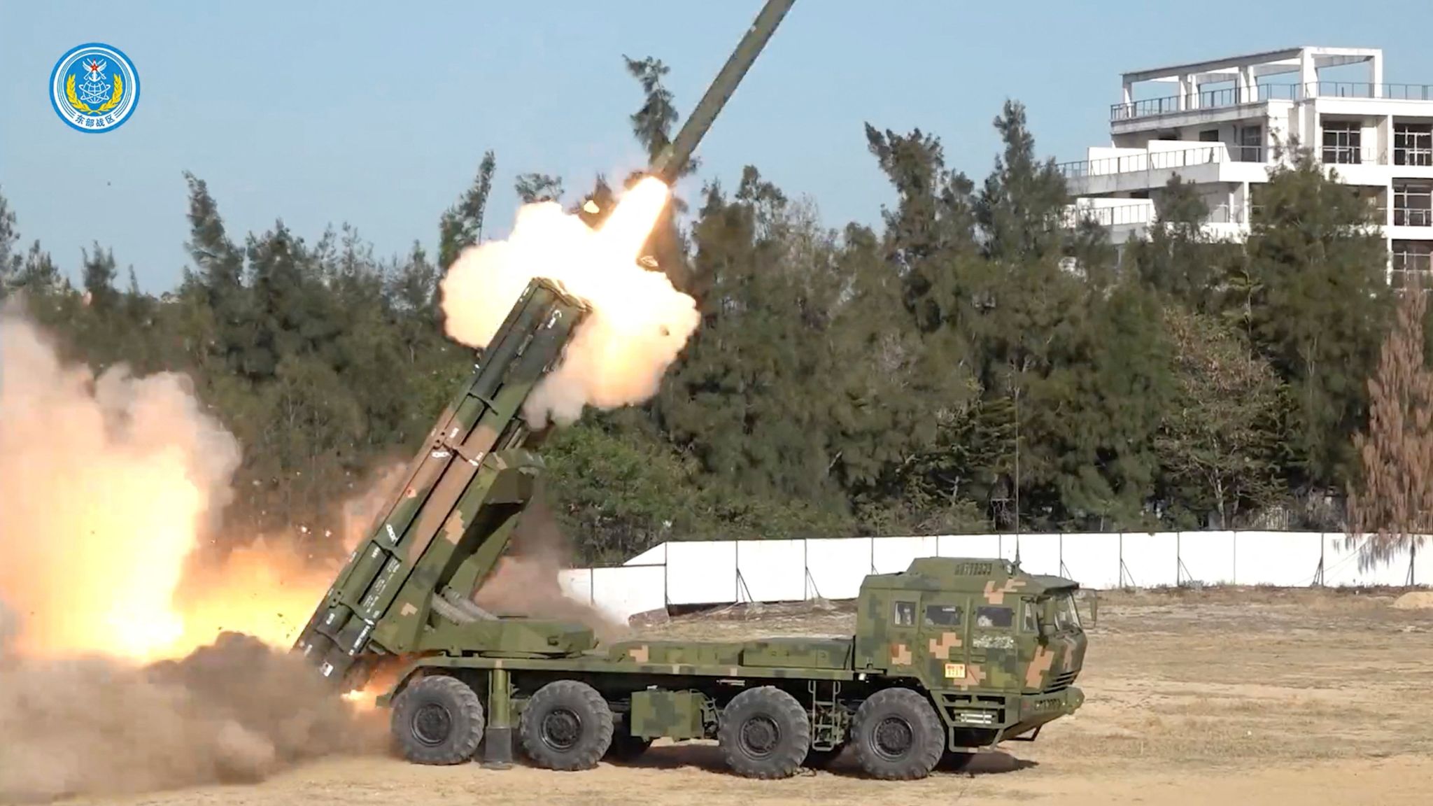 China fires rockets into waters off Taiwan in second day of military ...