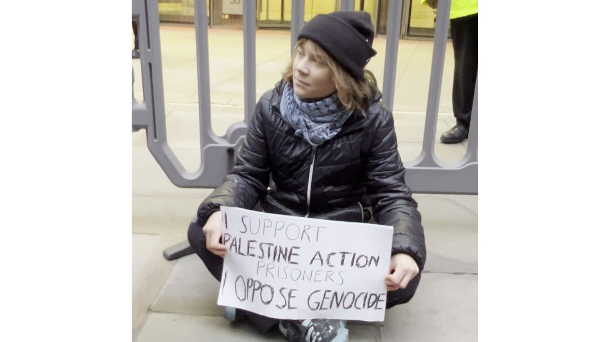 Greta Thunberg arrested at protest supporting Palestine Action hunger ...