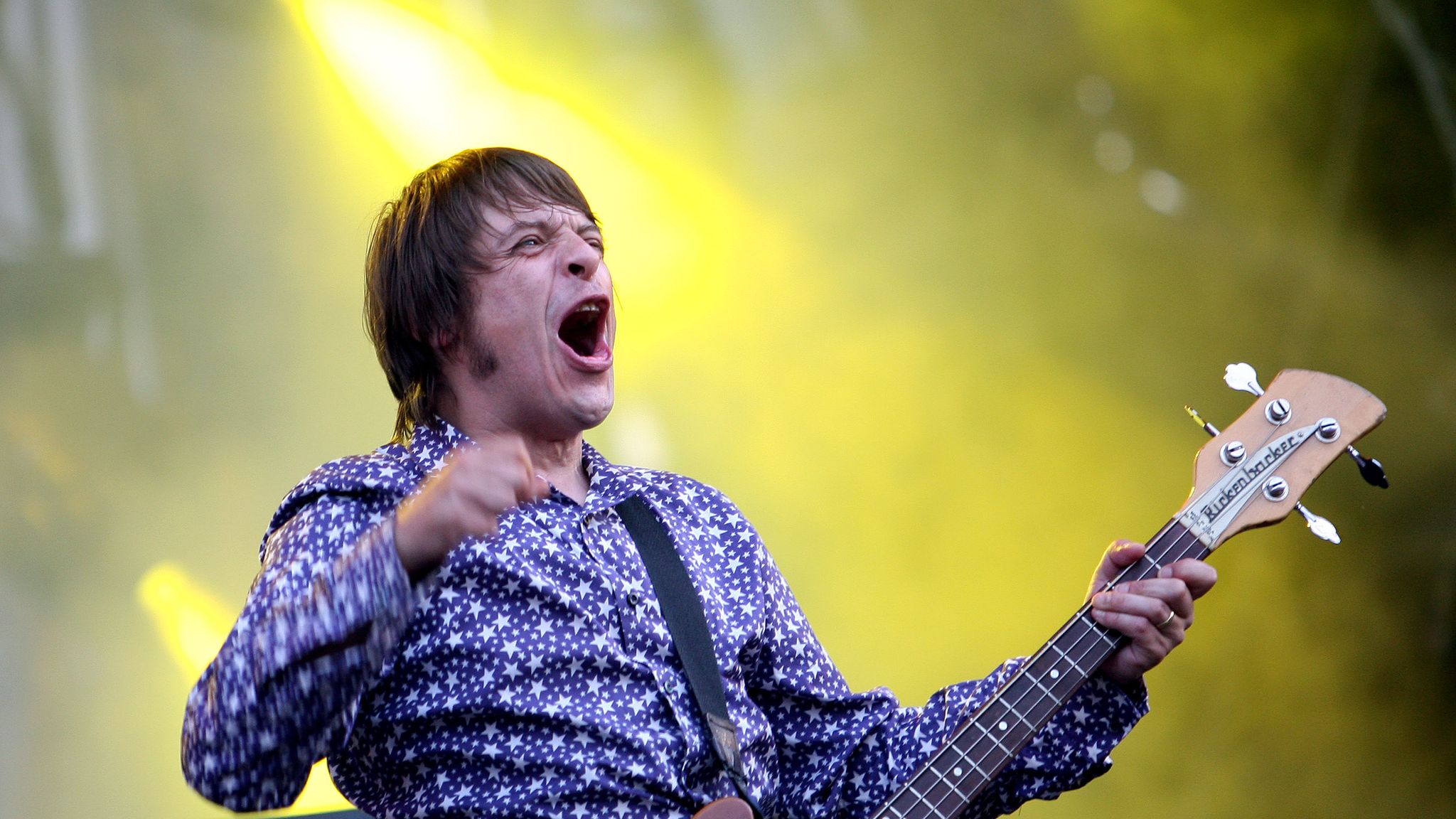 Funeral for Stone Roses bass player Gary 'Mani' Mounfield being held in ...