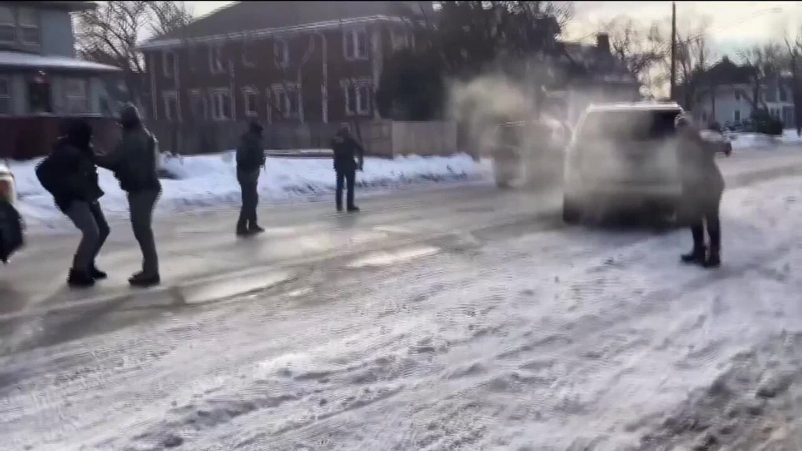 What does the footage of the fatal Minneapolis ICE shooting show? | News UK Video News | Sky News